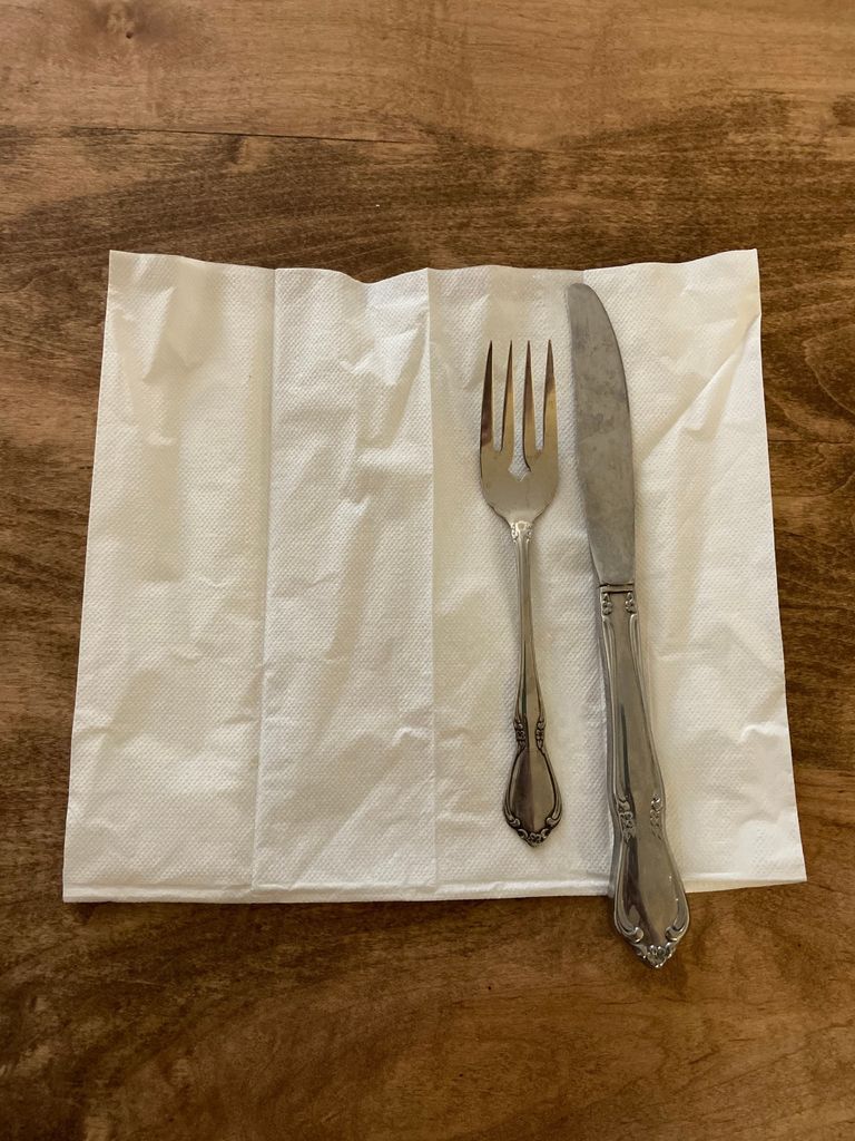 How to Roll Silverware : 6 Steps