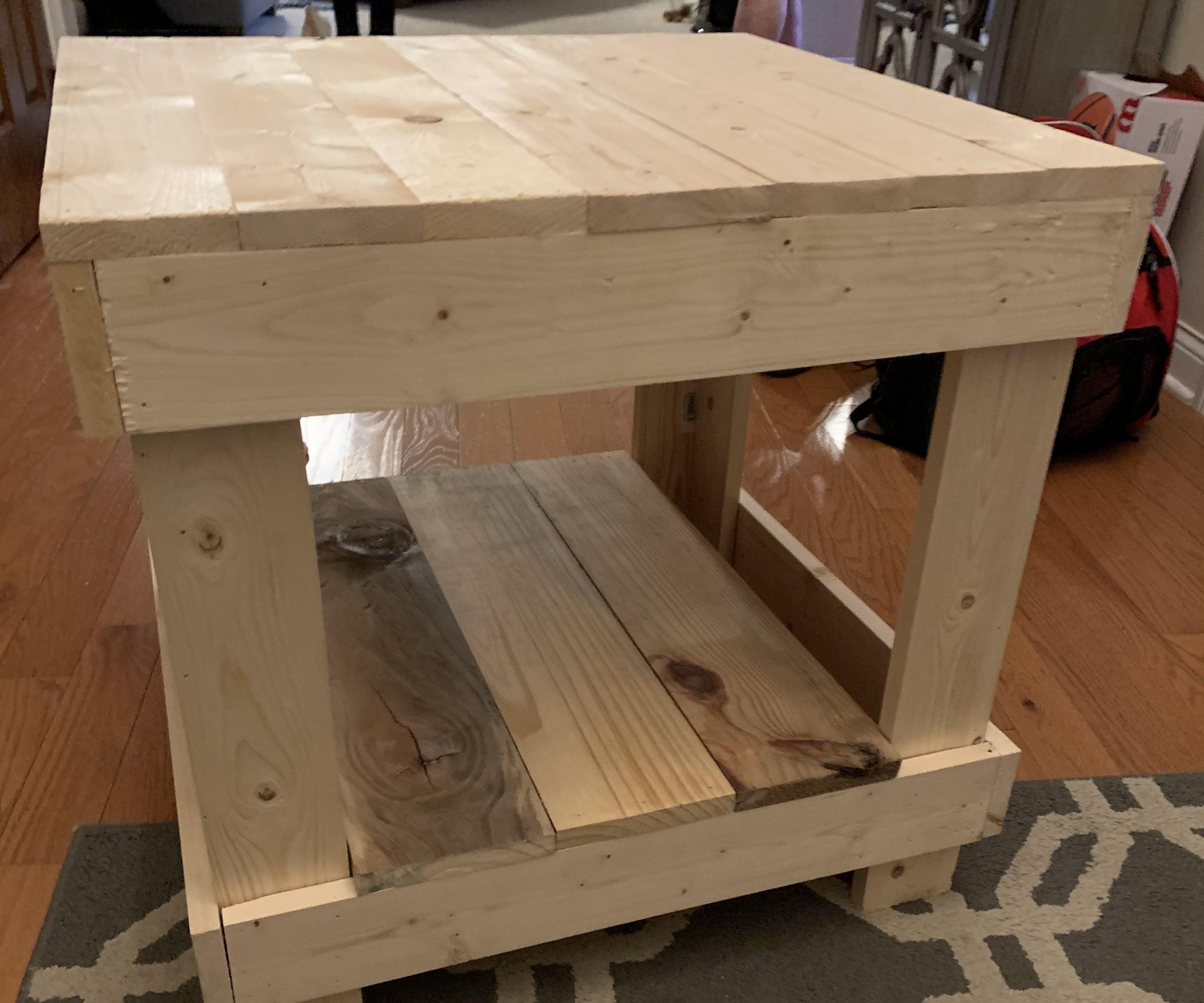 Wooden Table Project : 11 Steps - Instructables