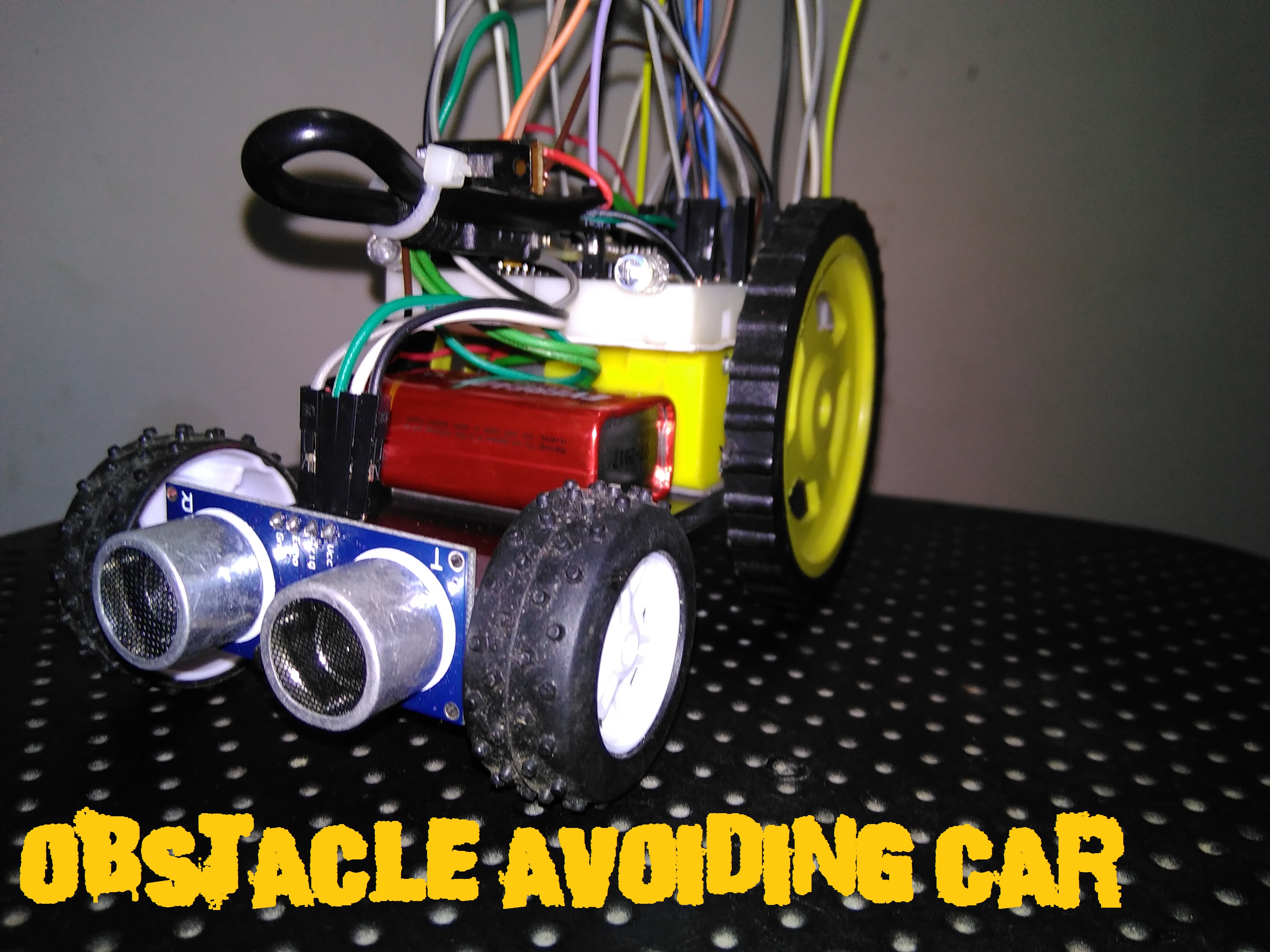 OBSTACLE AVOIDING AUTONOMOUS CAR : 4 Steps (with Pictures) - Instructables