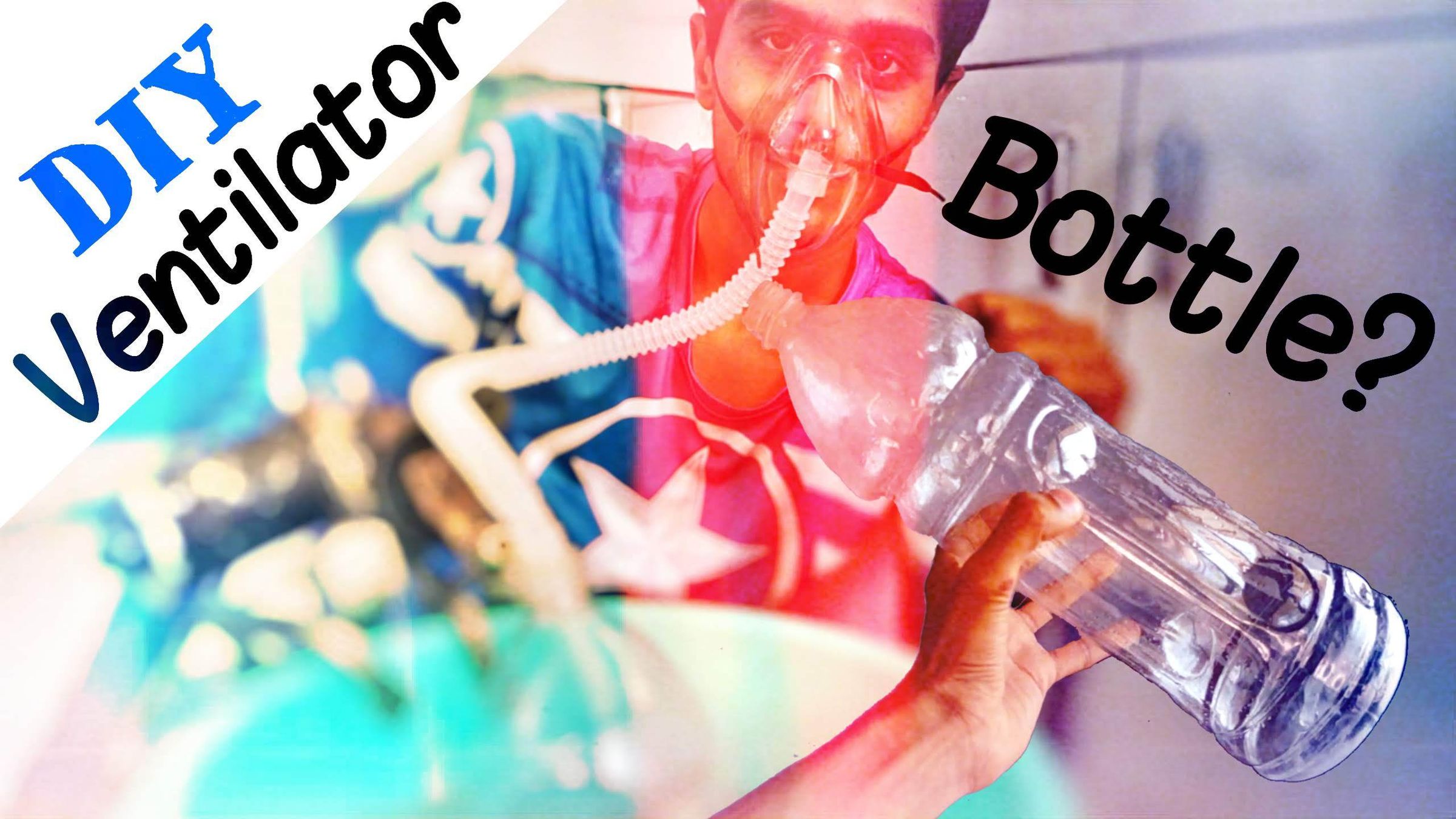 Water & Bottle Ventilator Machine Simplest DIY Respirator - Instructables