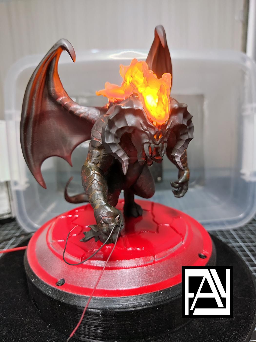 Balrog Glowing Flames : 9 Steps (with Pictures) - Instructables