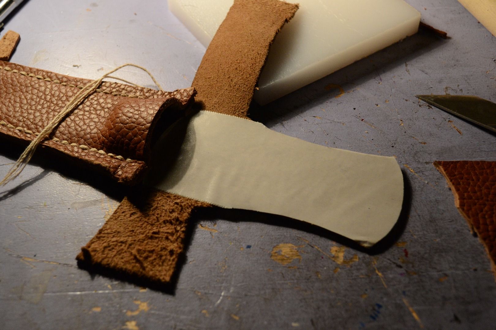 Leather Knife Sheath : 7 Steps (with Pictures) - Instructables