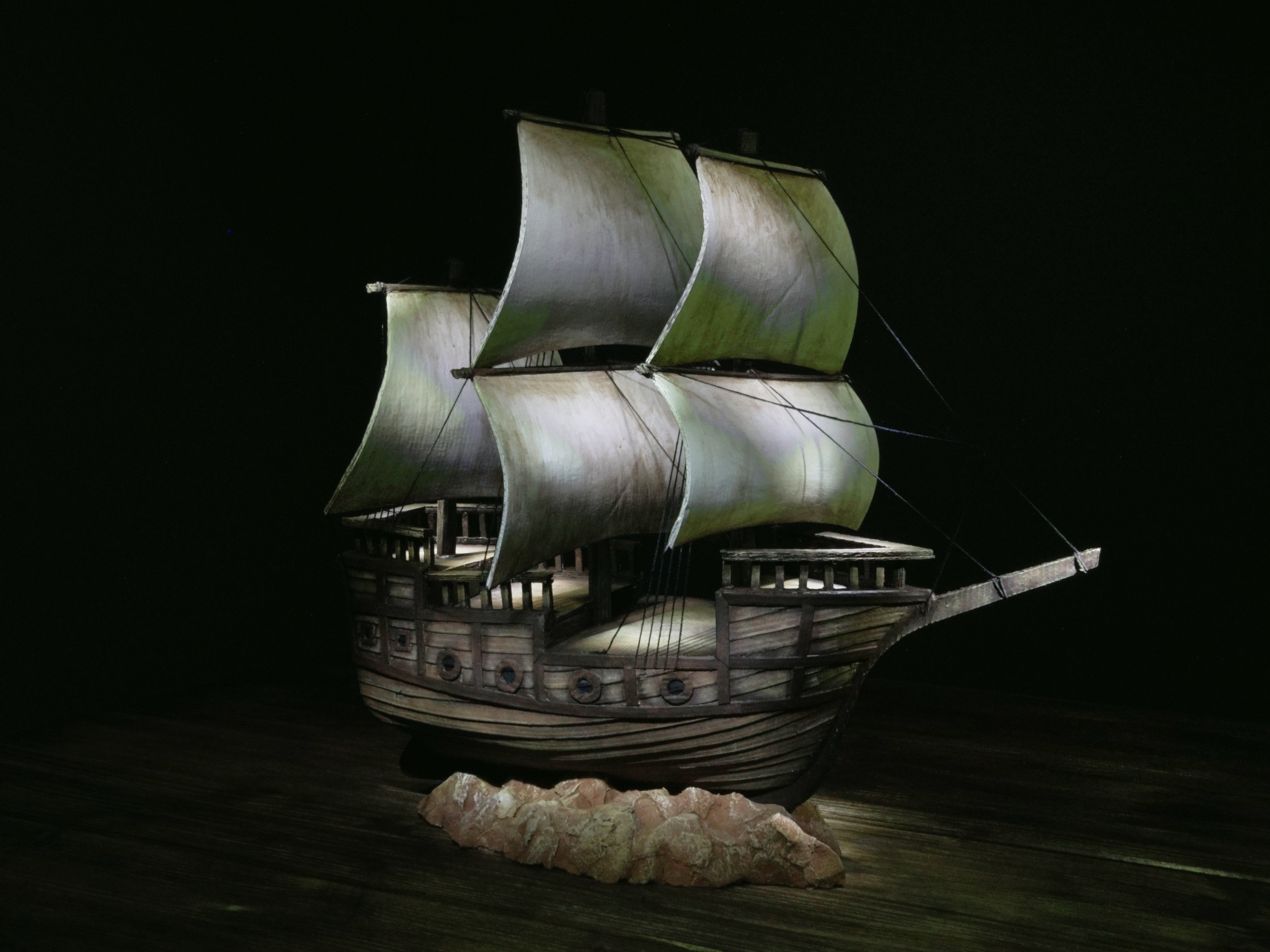 DIY Cardboard Pirate Ship : 8 Steps (with Pictures) - Instructables