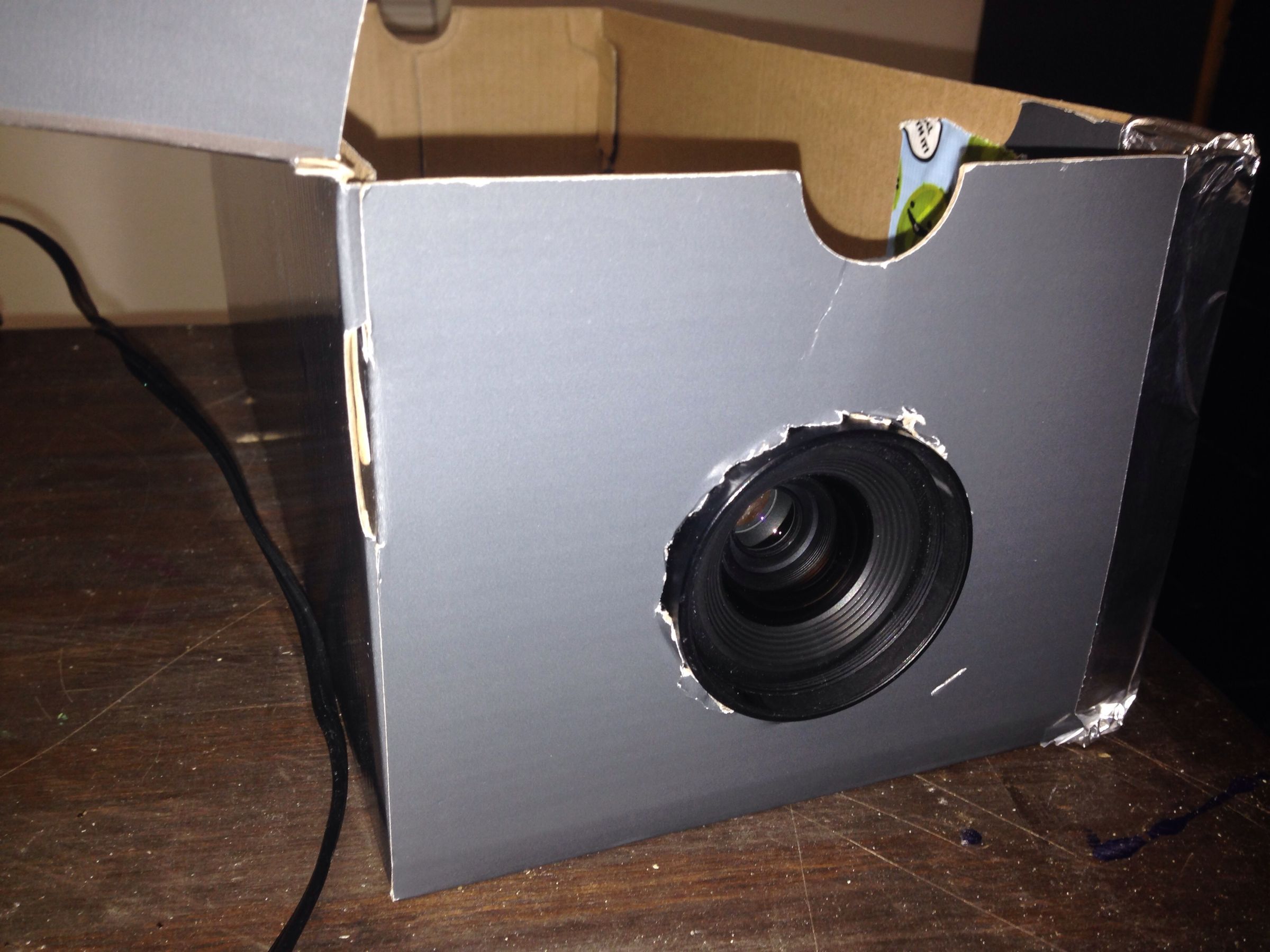 5 Min Phone Projector : 4 Steps - Instructables