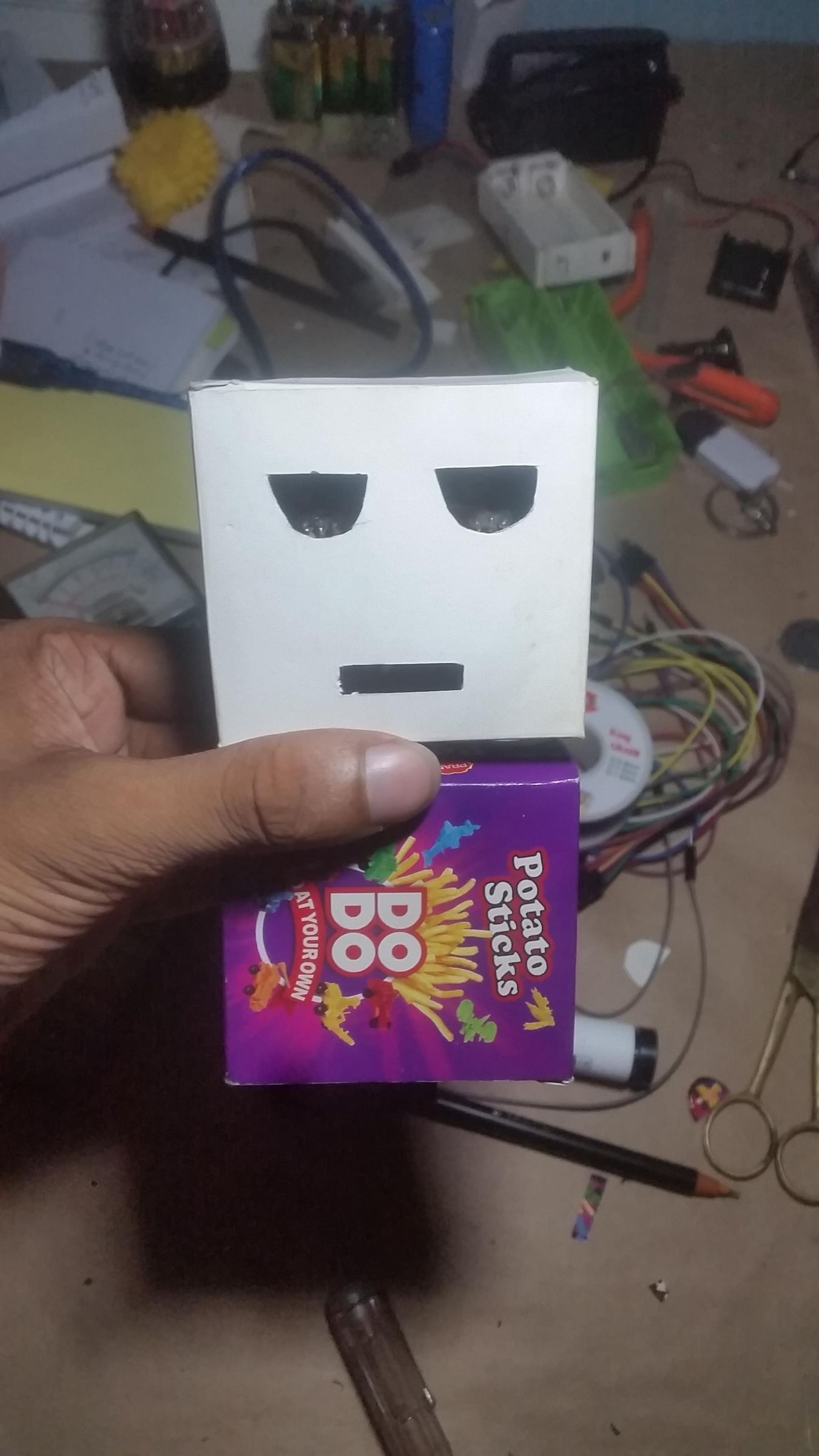 Easy to Make Talking Humanoid Robot! : 7 Steps (with Pictures ...