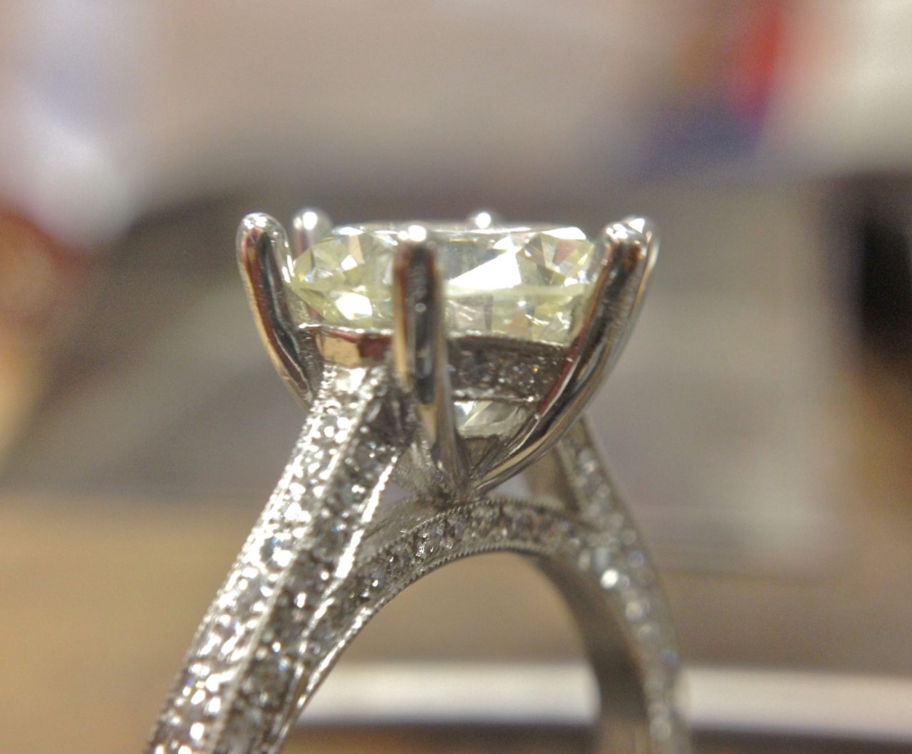 Custom Platinum Engagement Ring- From CAD to Finish : 15 Steps ...