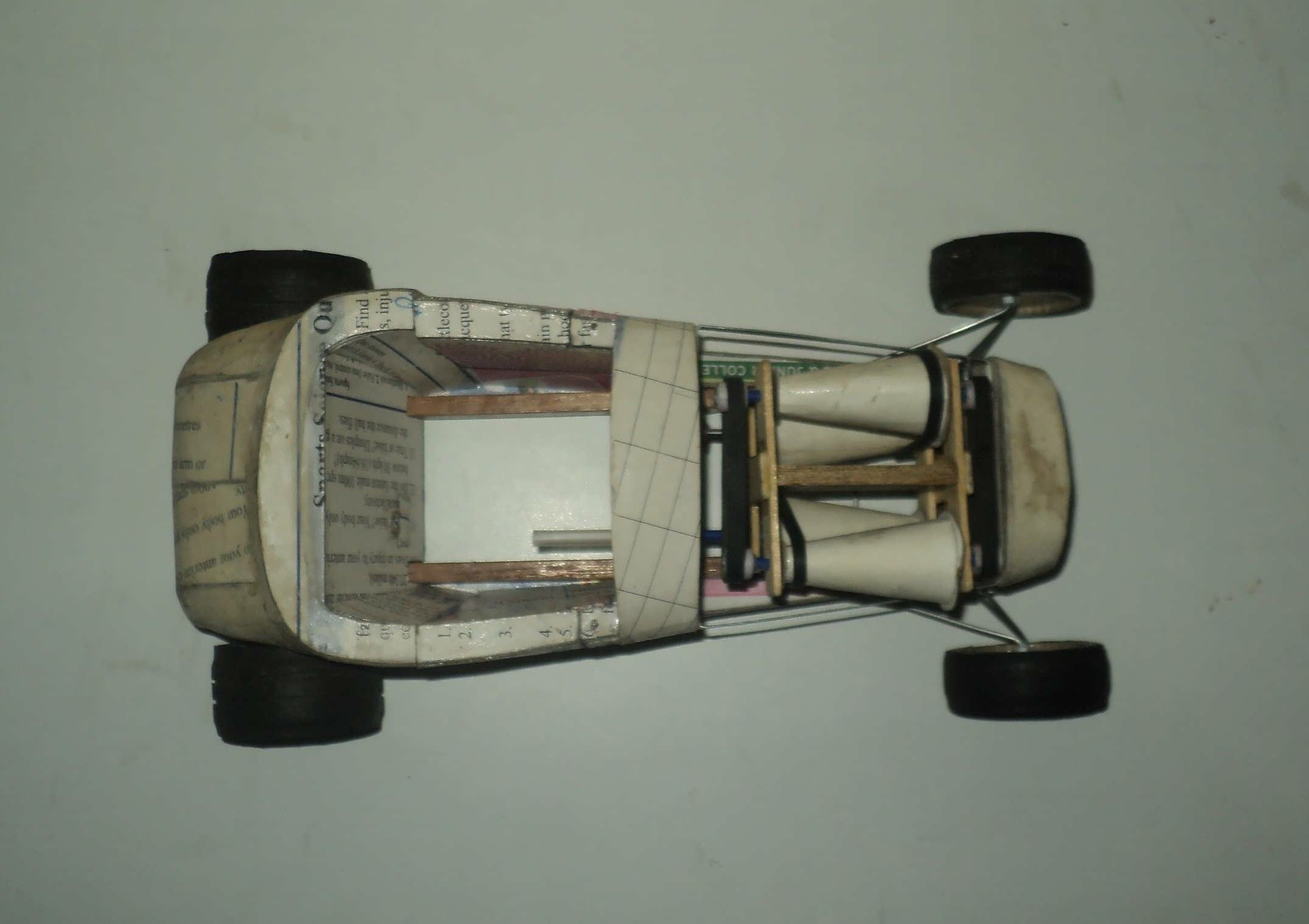 Homemade Hot Rod Vintage Car Model : 12 Steps (with Pictures ...