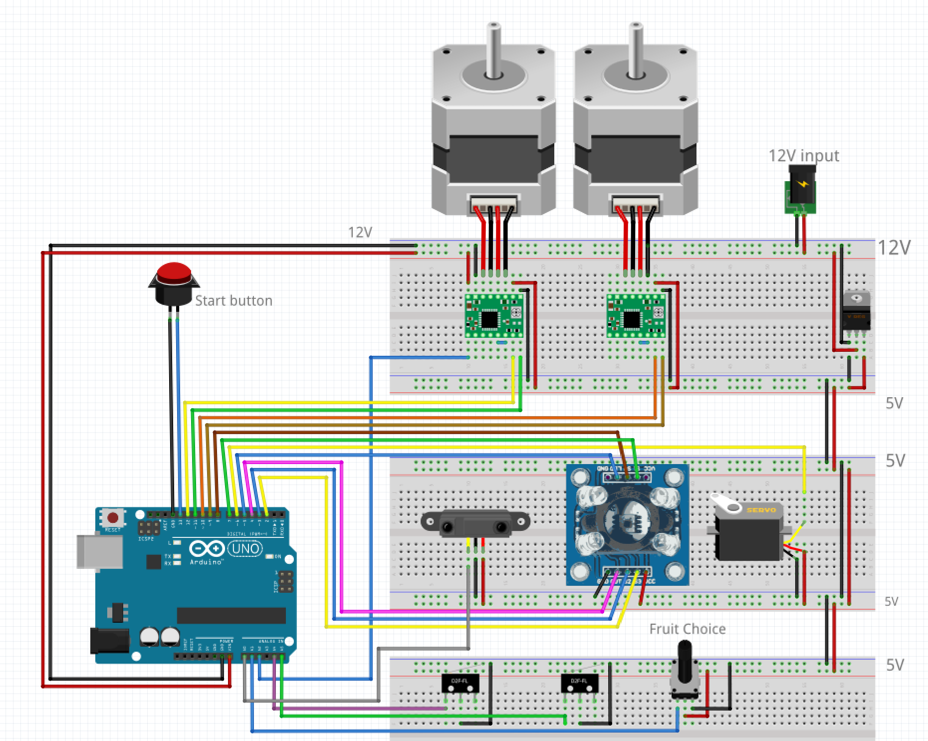 Fruit Sorter Robot Using Flexible Gripper : 8 Steps (with Pictures ...