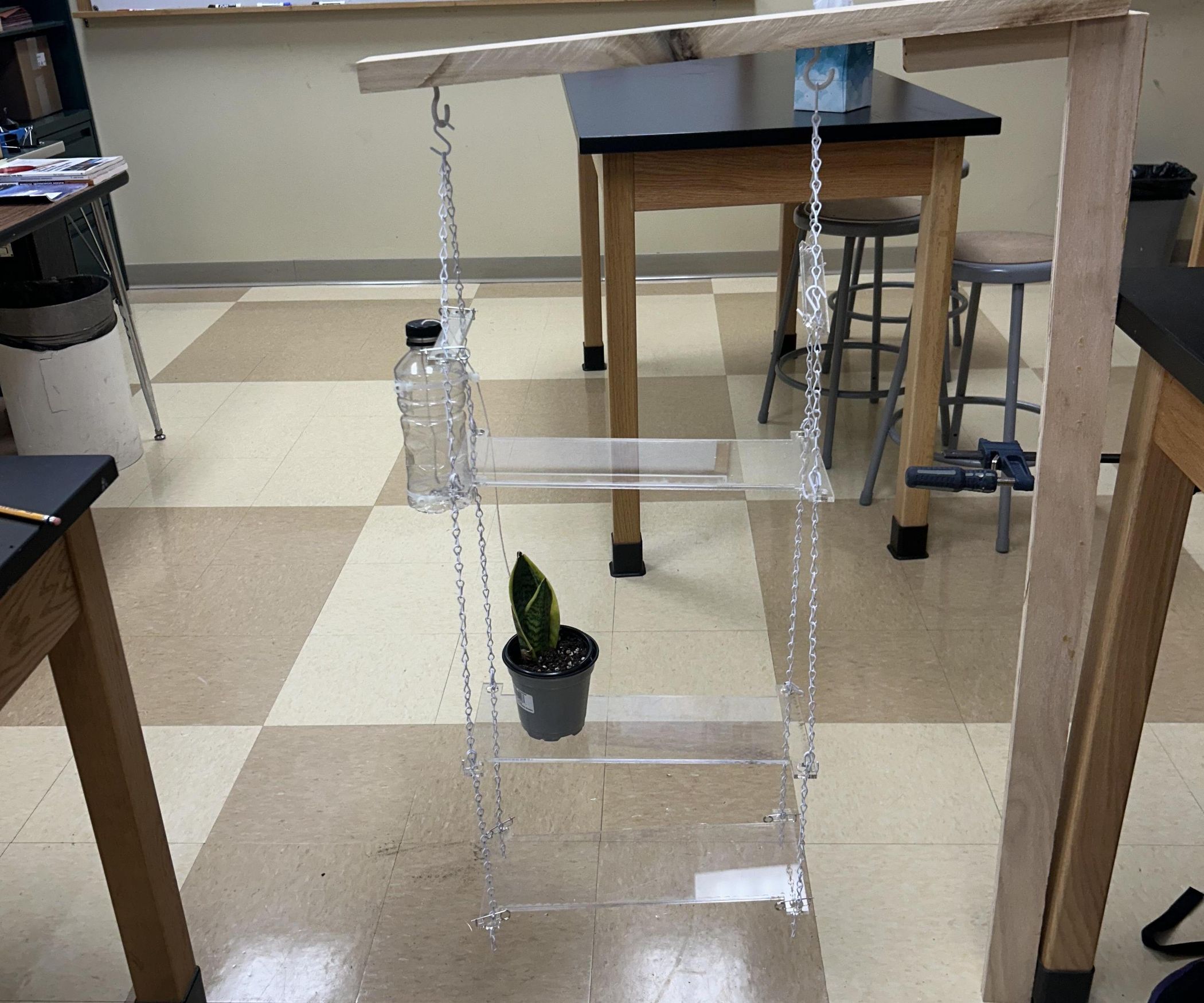 Plant Shelf for Window and Watering System : 6 Steps - Instructables