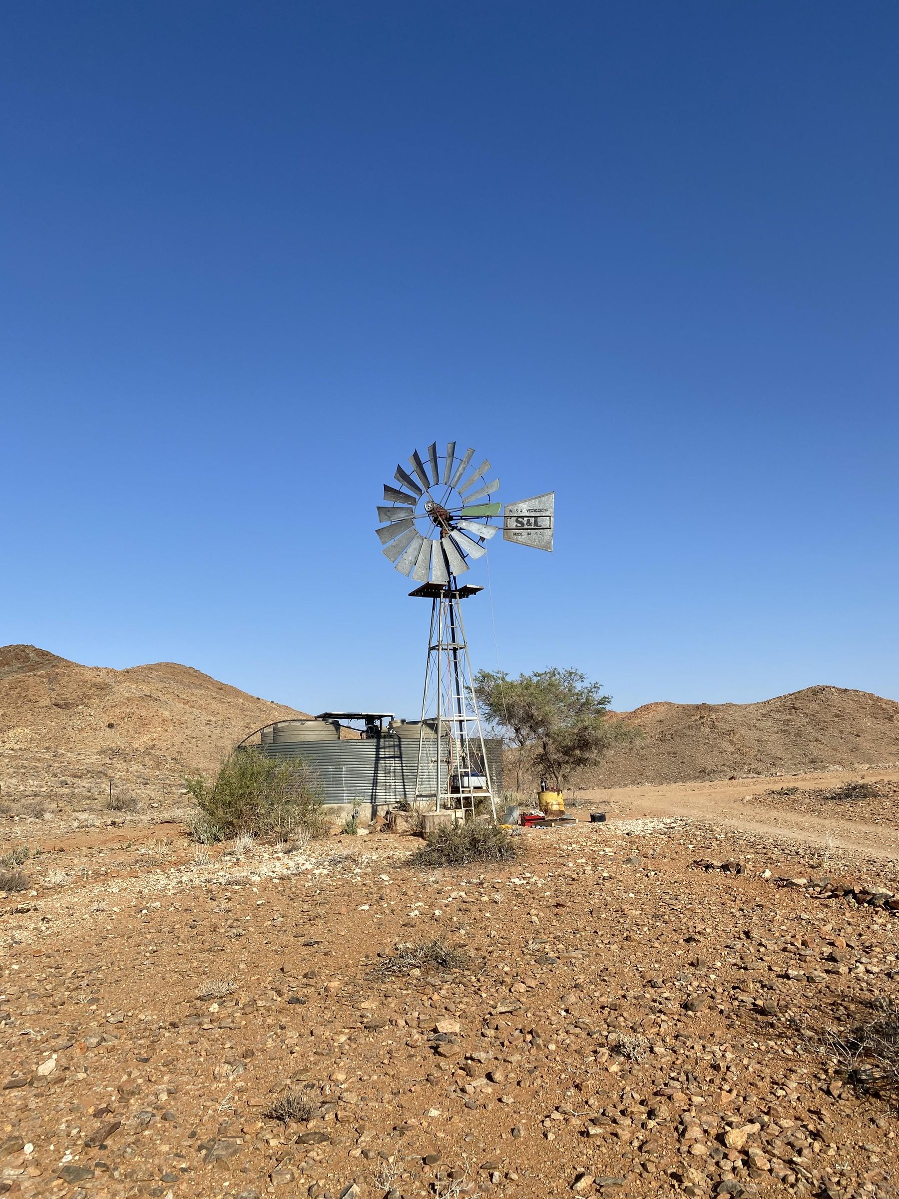 Electric Conversion of a Water-Pumping Windmill in Namibia : 7 Steps ...
