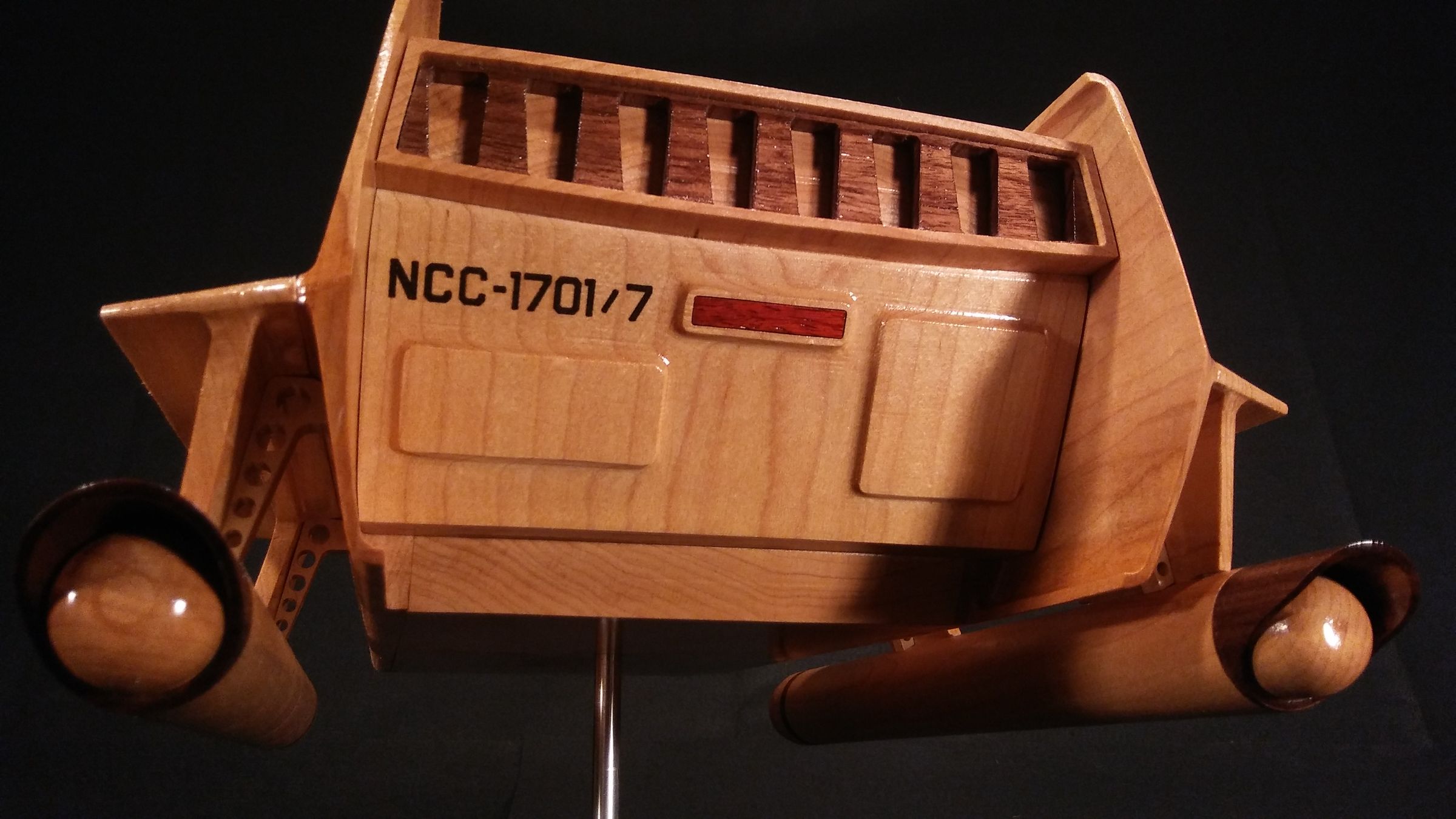 Wooden Shuttlecraft Galileo Model : 10 Steps (with Pictures ...