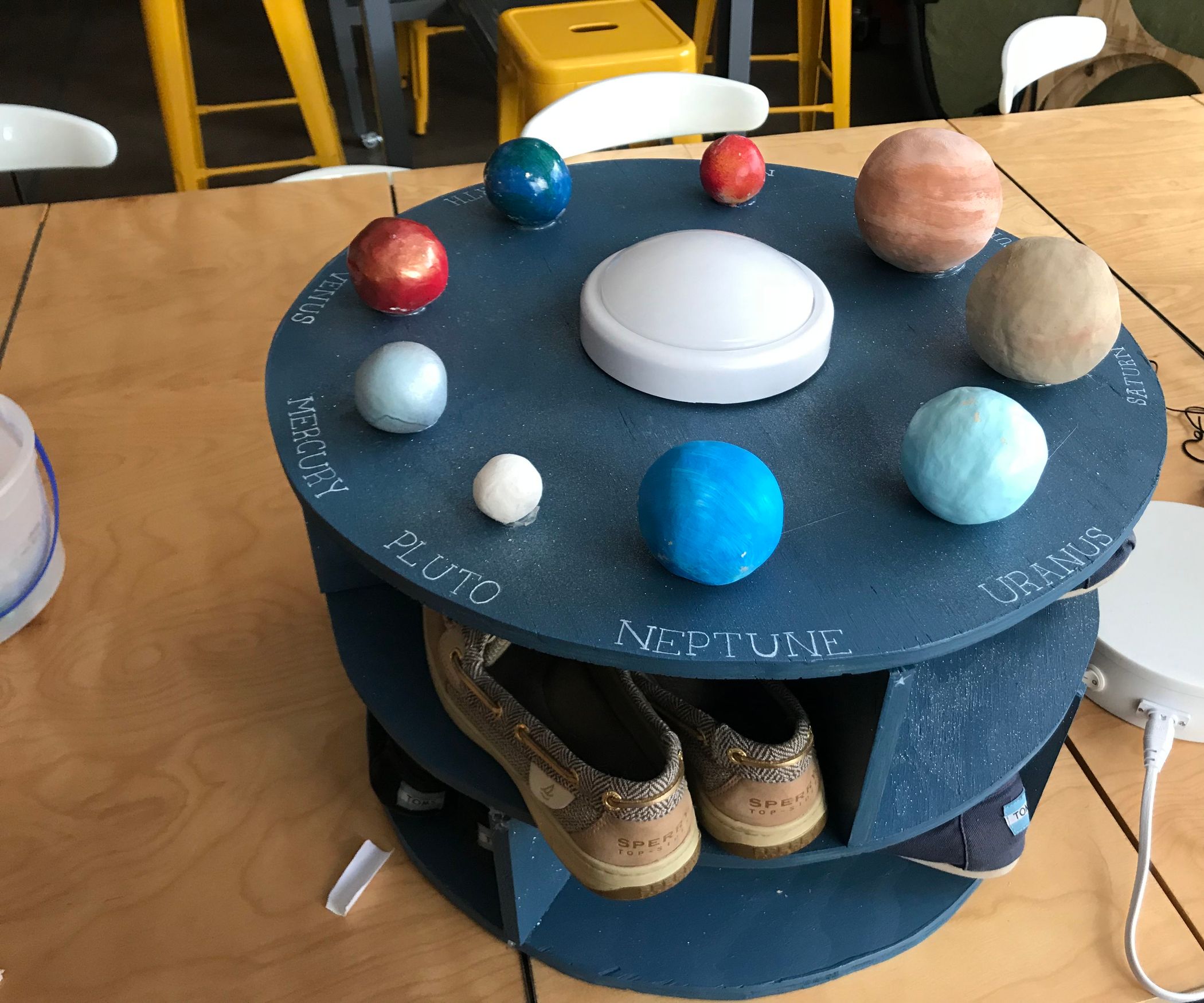 Motorized Solar System Storage! : 8 Steps (with Pictures) - Instructables