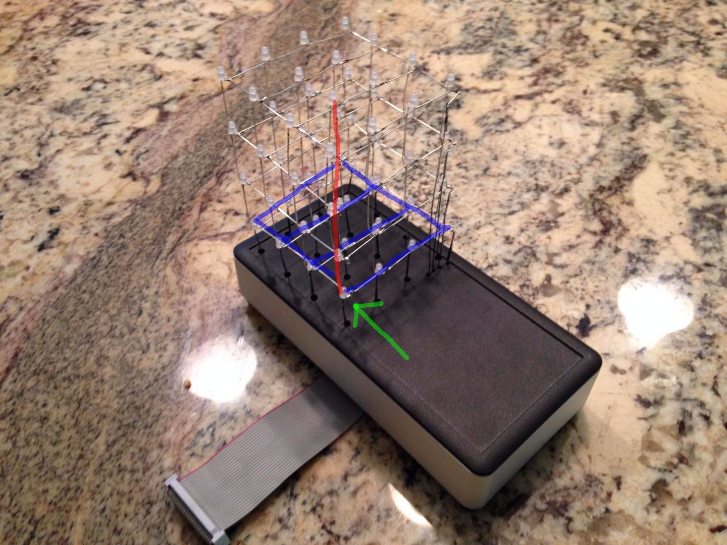 Raspberry Pi 4x4x4 LED Cube : 27 Steps (with Pictures) - Instructables