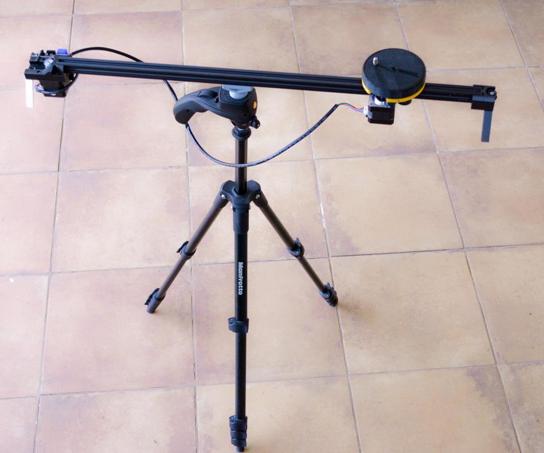 MOTORIZED CAMERA SLIDER With TRACKING SYSTEM (3D Printed) : 7 Steps ...