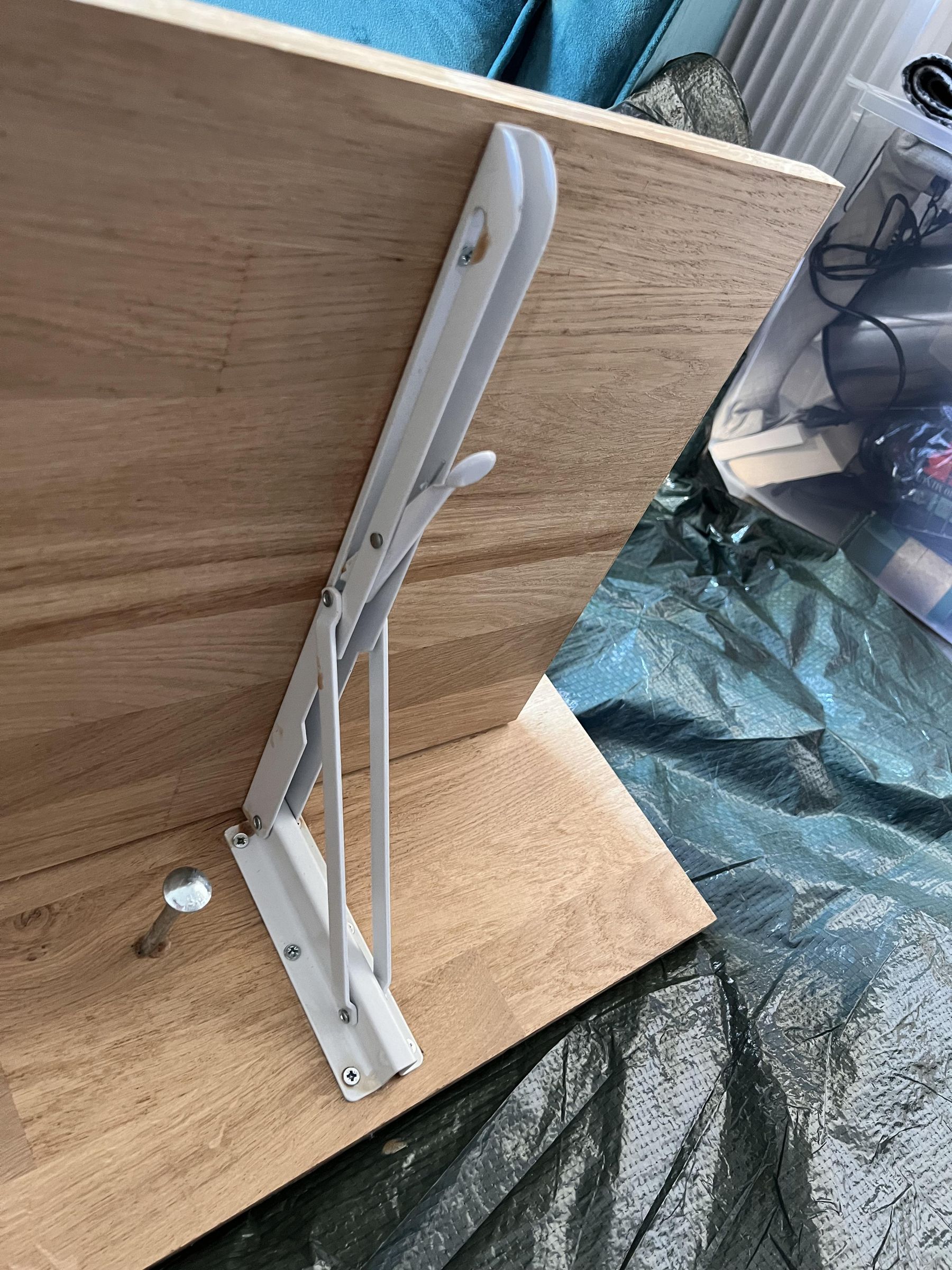 Foldable Hanging Balcony Bar/Table : 5 Steps (with Pictures ...