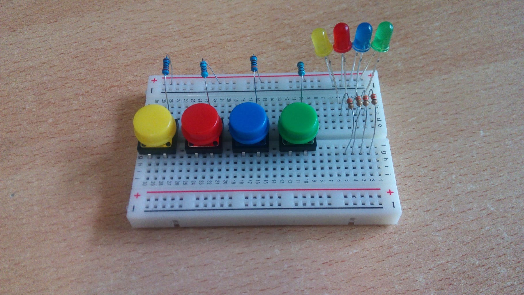 How To Multiple Buttons On 1 Analog Pin Arduino Tutorial 5 Steps With Pictures 5978