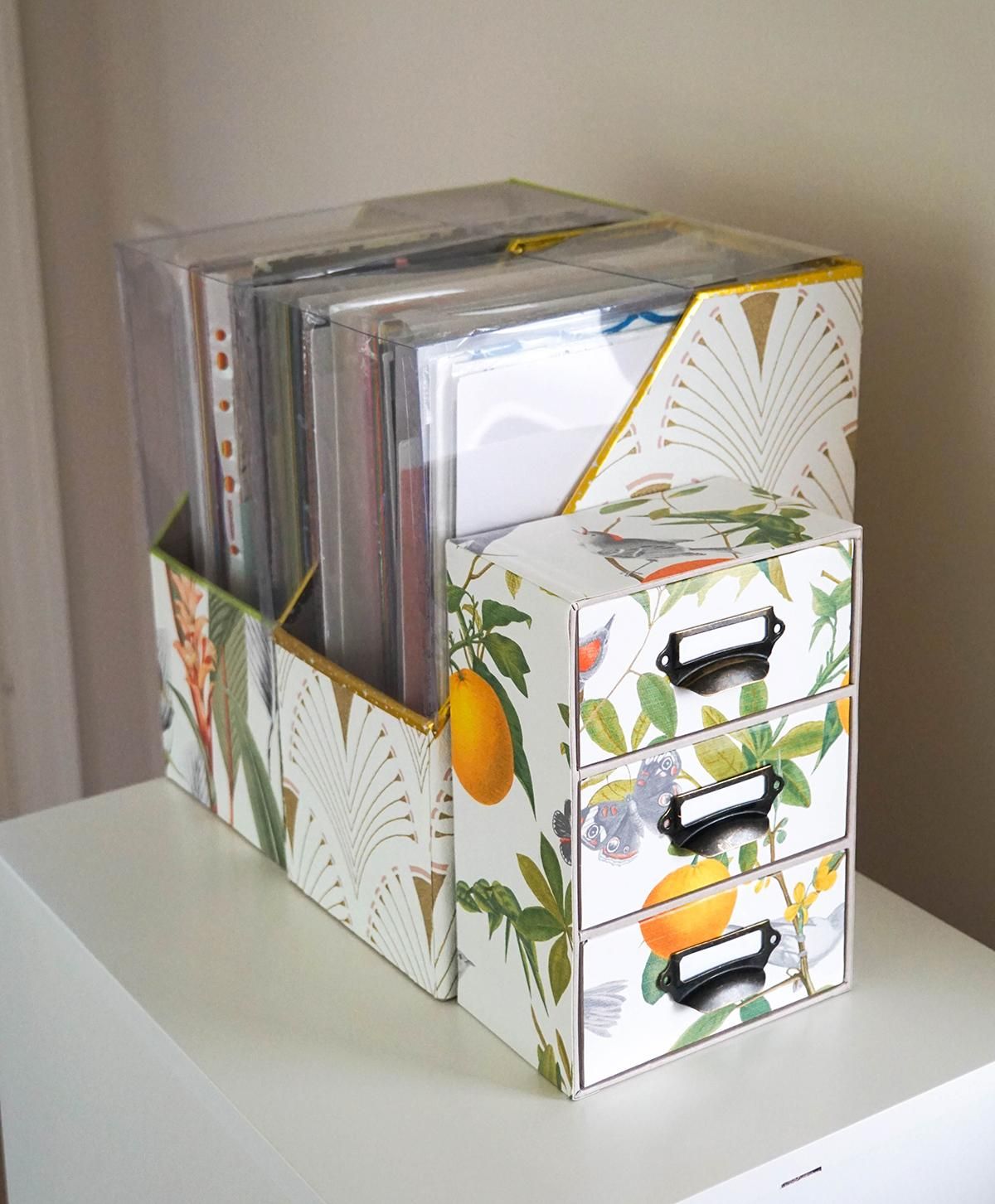 How to UPGRADE Your ORGANISERS | Revamp Box Files, Mini Drawers & a ...