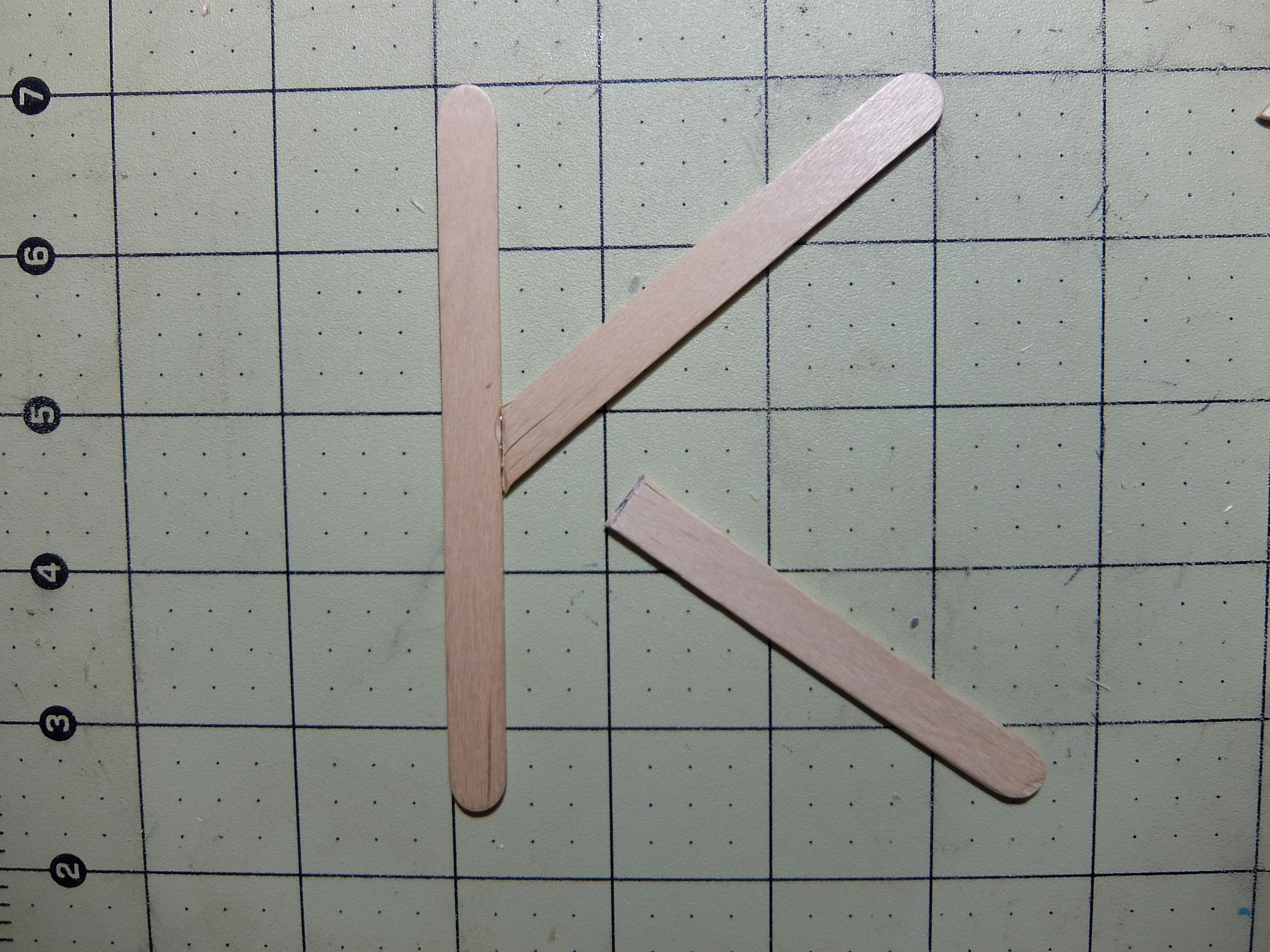 Make Popsicle Sticks Letters a to Z : 26 Steps - Instructables