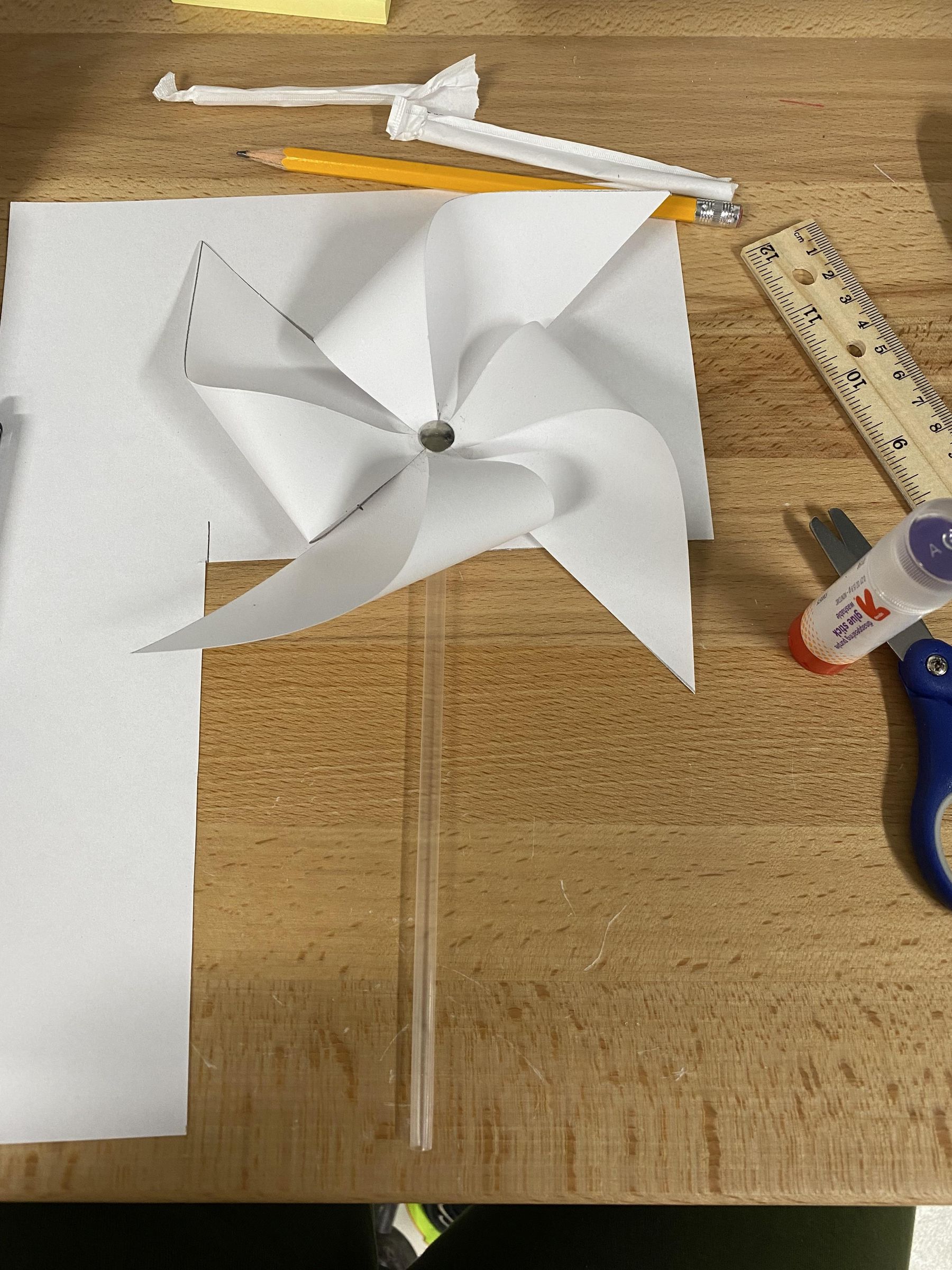Paper Windmill : 6 Steps (with Pictures) - Instructables