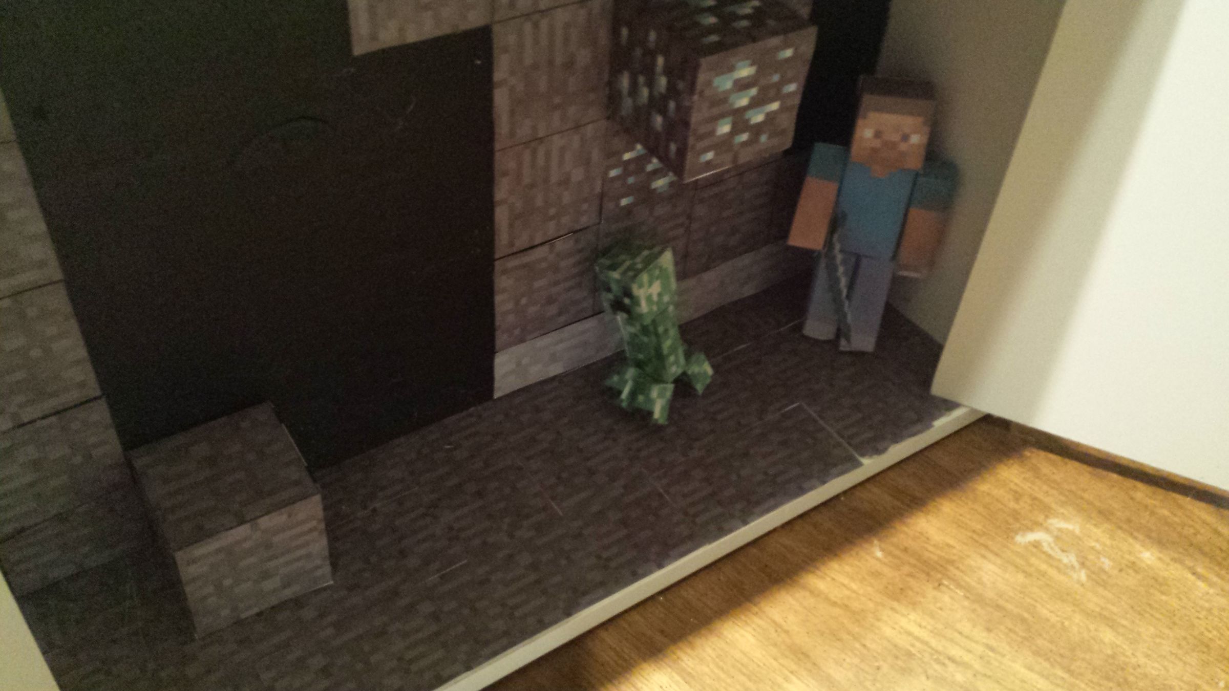 Minecraft in the Cupboard : 6 Steps - Instructables