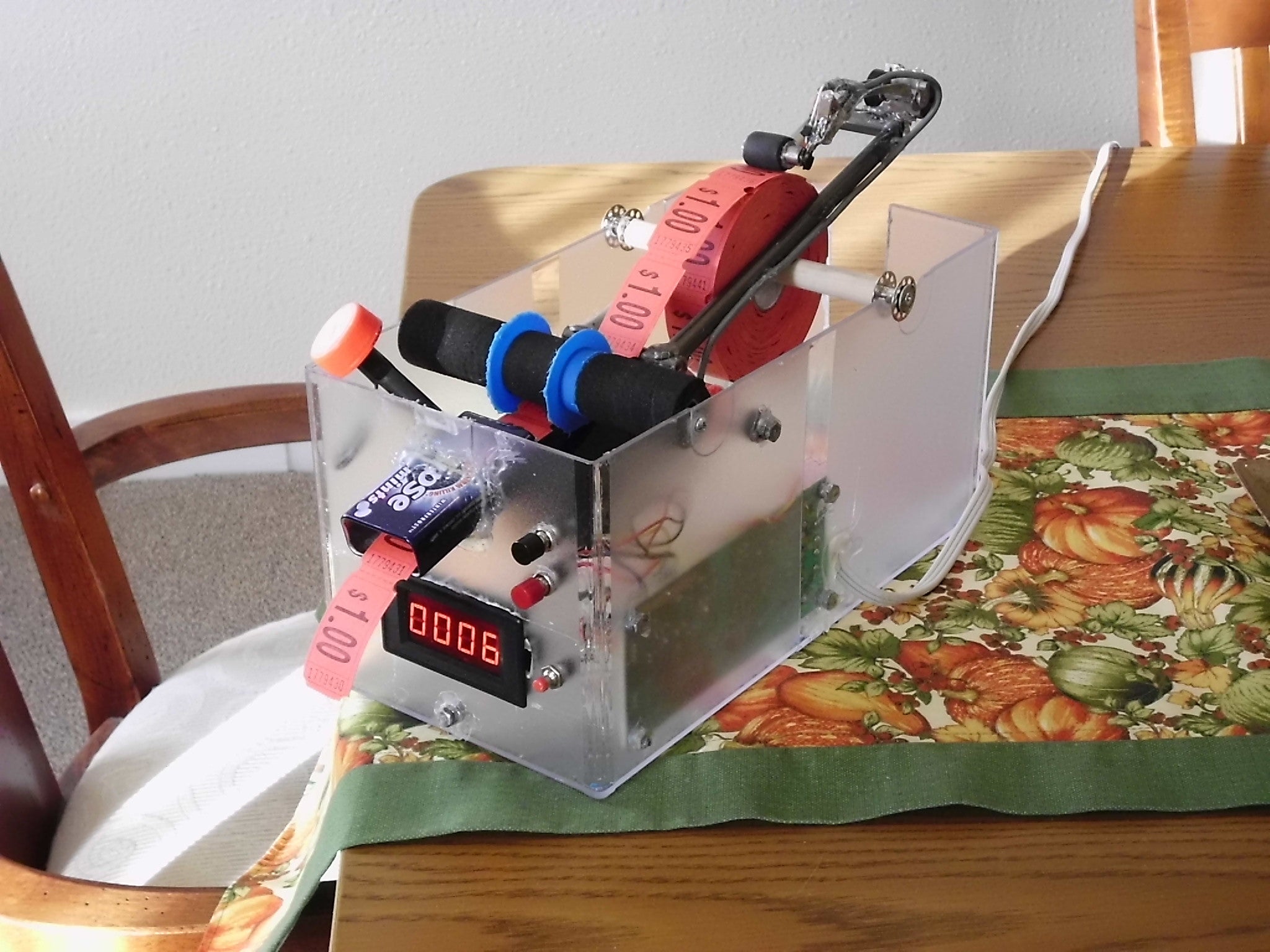 Mechanical Ticket Dispenser : 9 Steps (with Pictures) - Instructables
