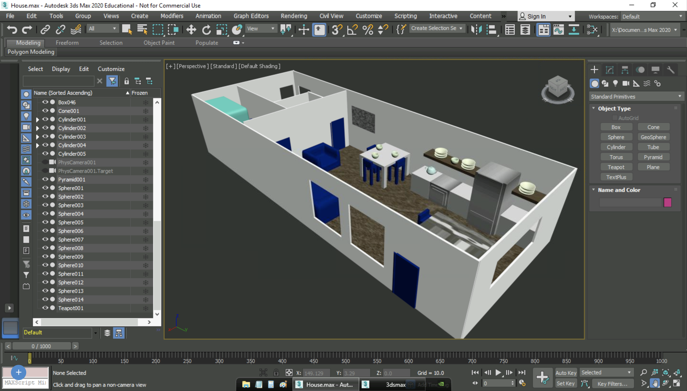3Ds Max House Tour : 5 Steps - Instructables