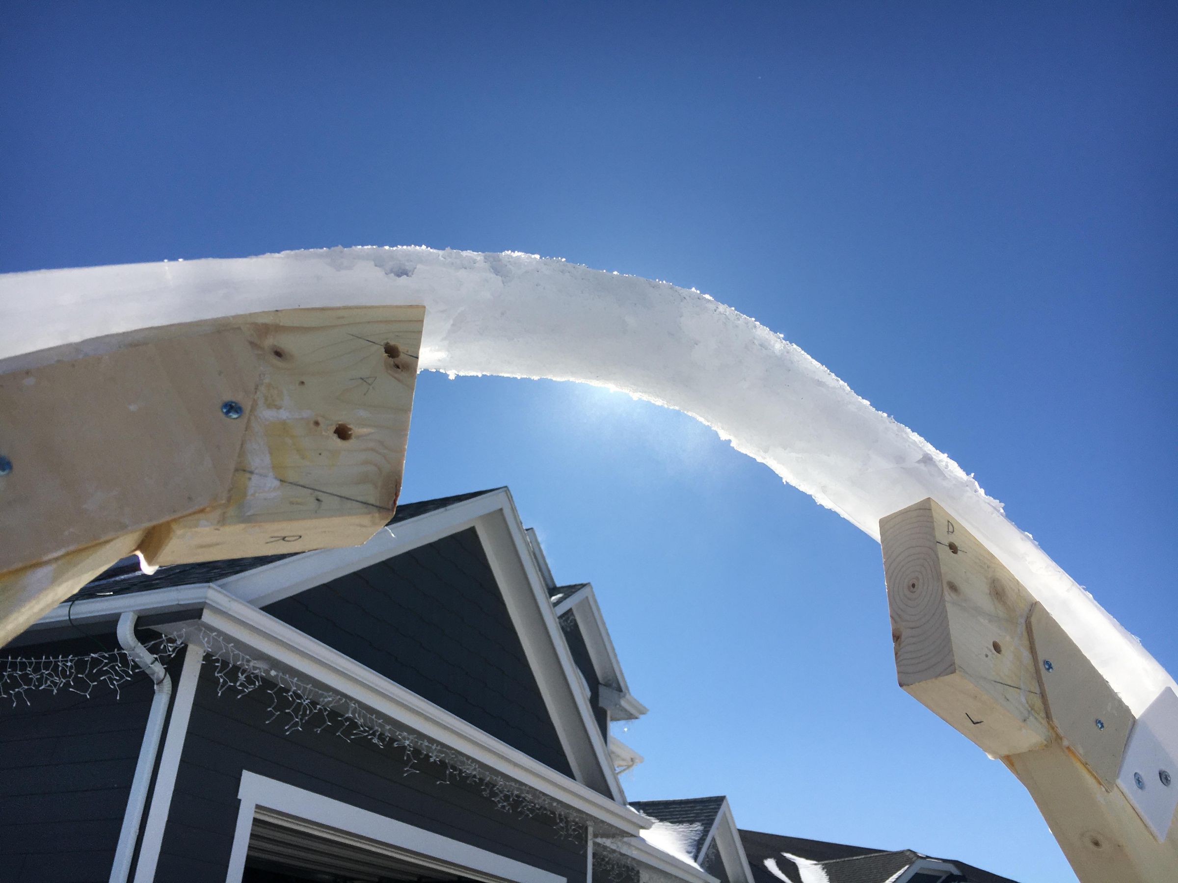 Ice Arch - 6' Freestanding : 13 Steps (with Pictures) - Instructables