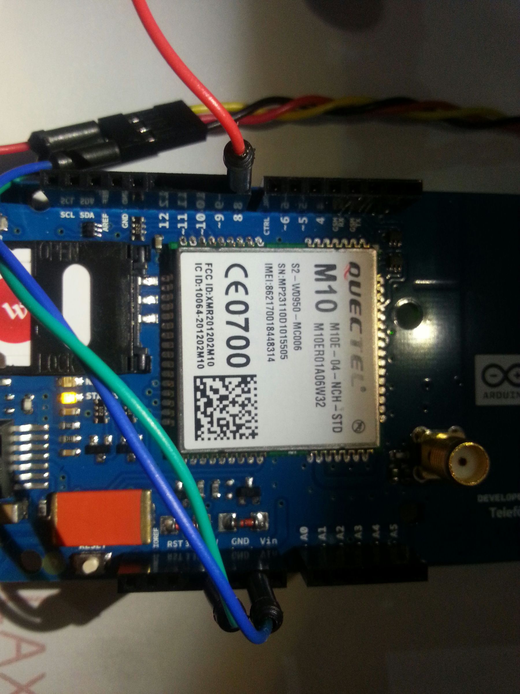 Sensor + Arduino +gsm Shield : 3 Steps - Instructables