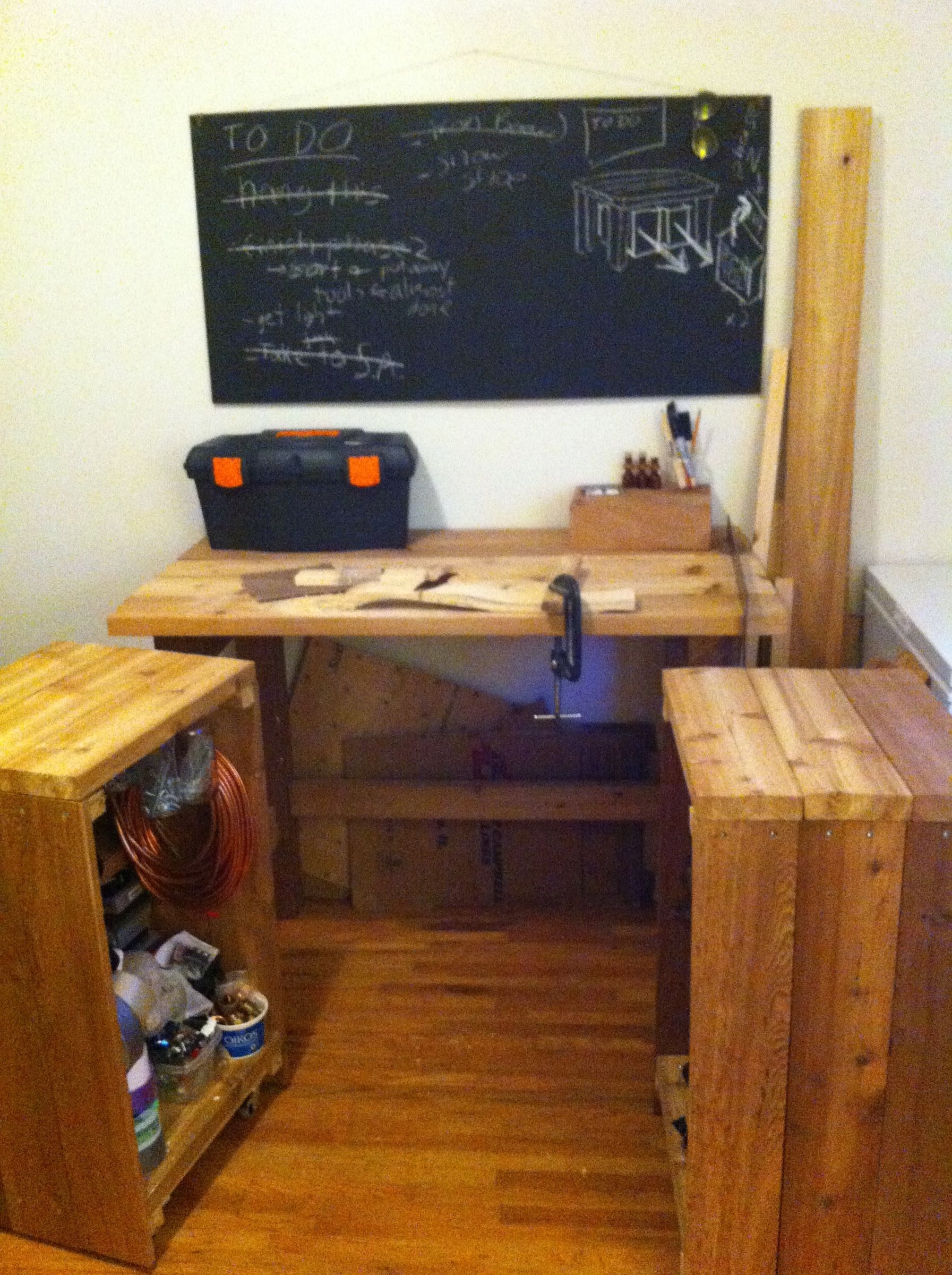 Apartment Workbench : 4 Steps (with Pictures) - Instructables