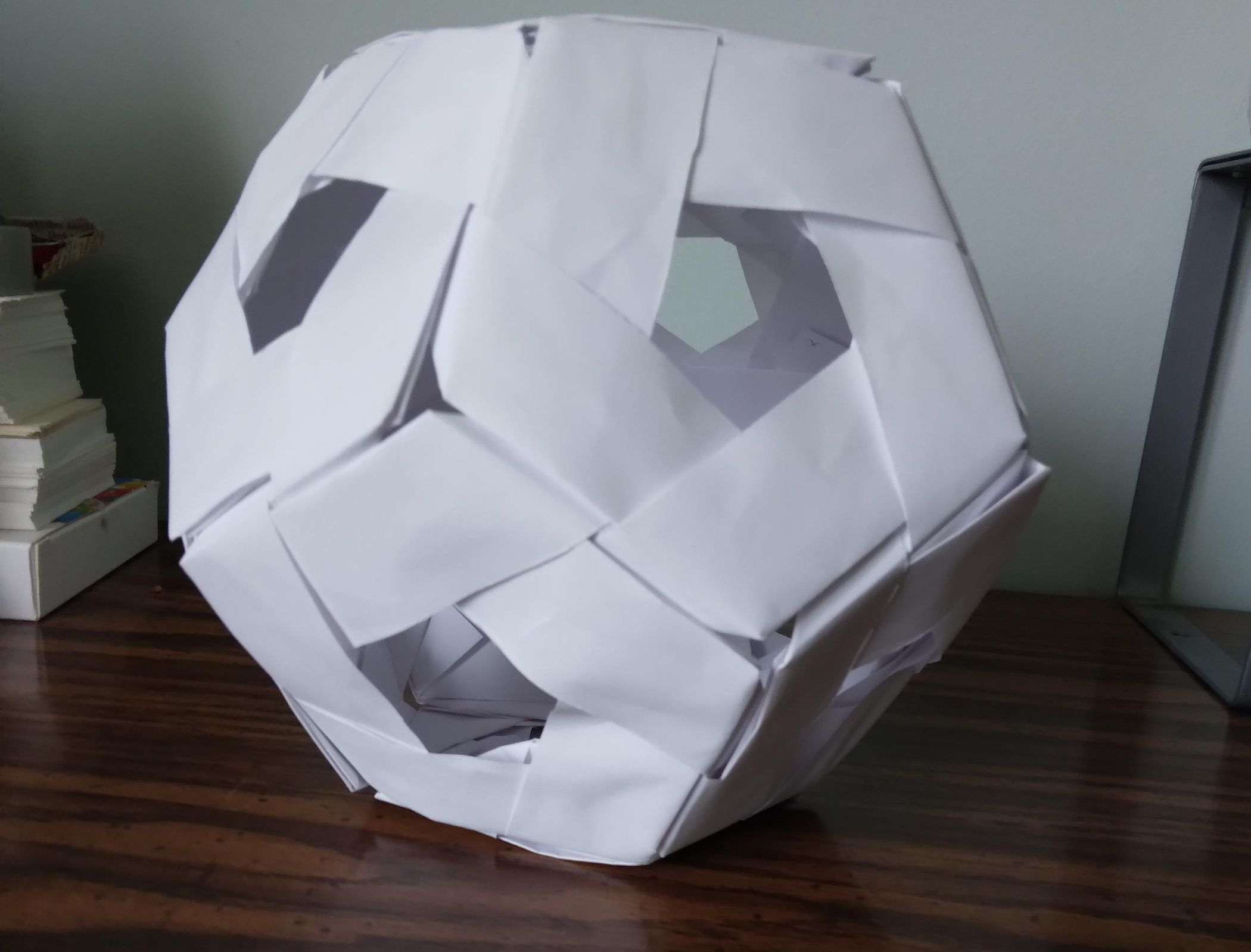 Origami 12 Sided Dice/Dodecahedron : 15 Steps (with Pictures ...
