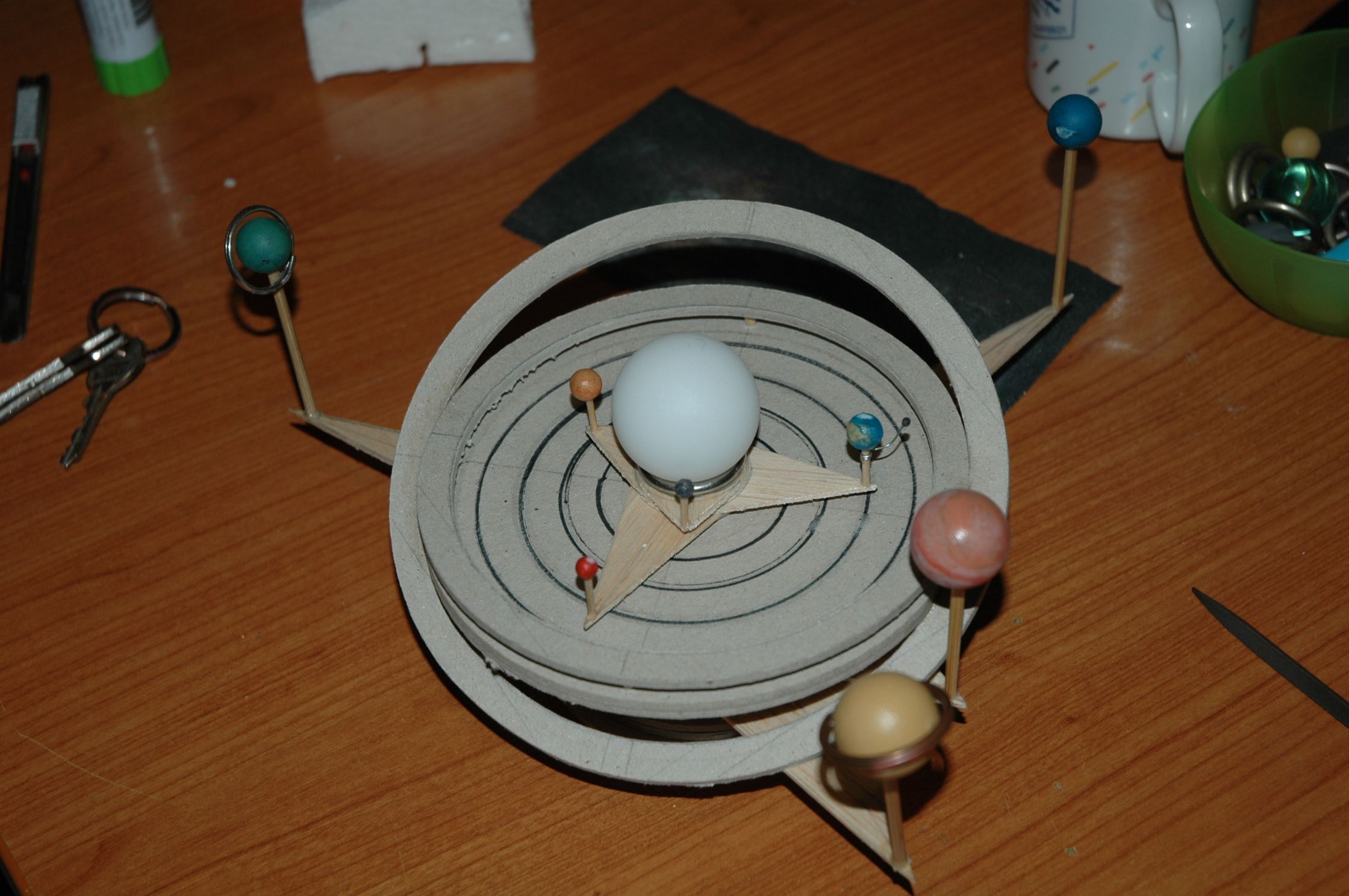 Solar System Orrery : 8 Steps (with Pictures) - Instructables