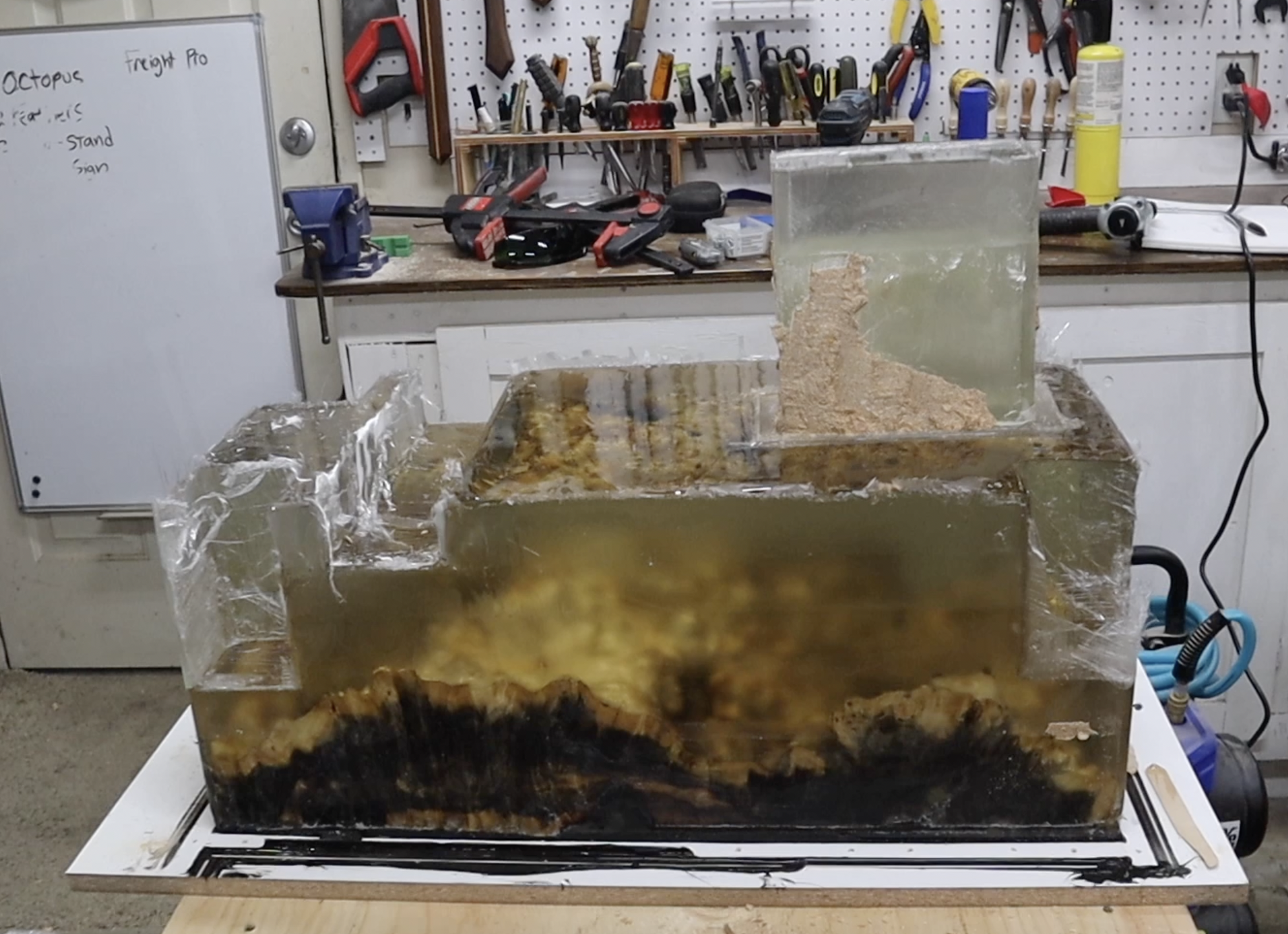 Carving a Swan From Epoxy and Buckeye Burl : 9 Steps (with Pictures ...