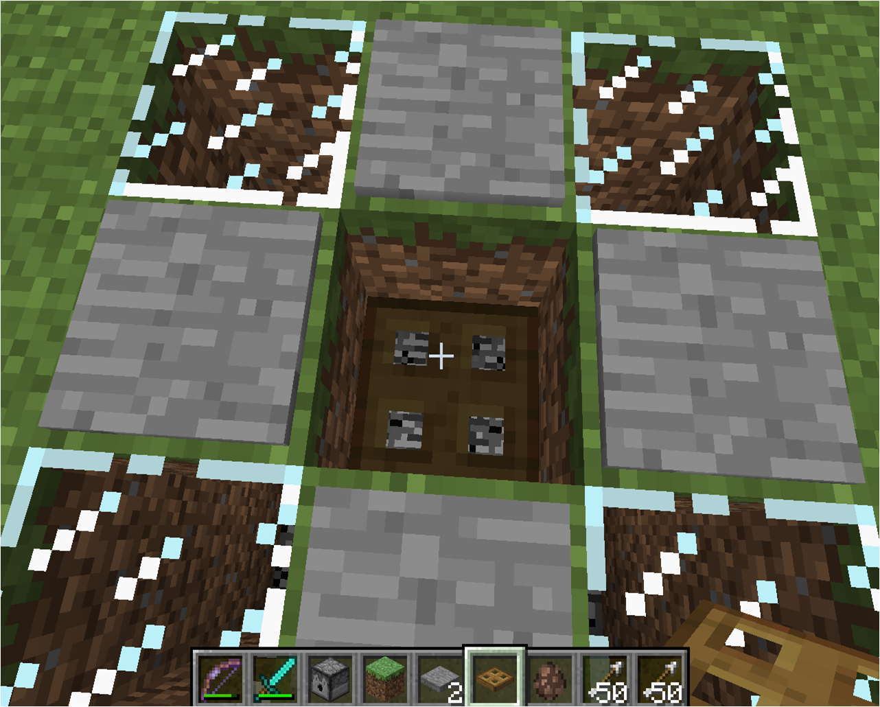 How to Make a Pit Lava Trap in Minecraft : 3 Steps - Instructables