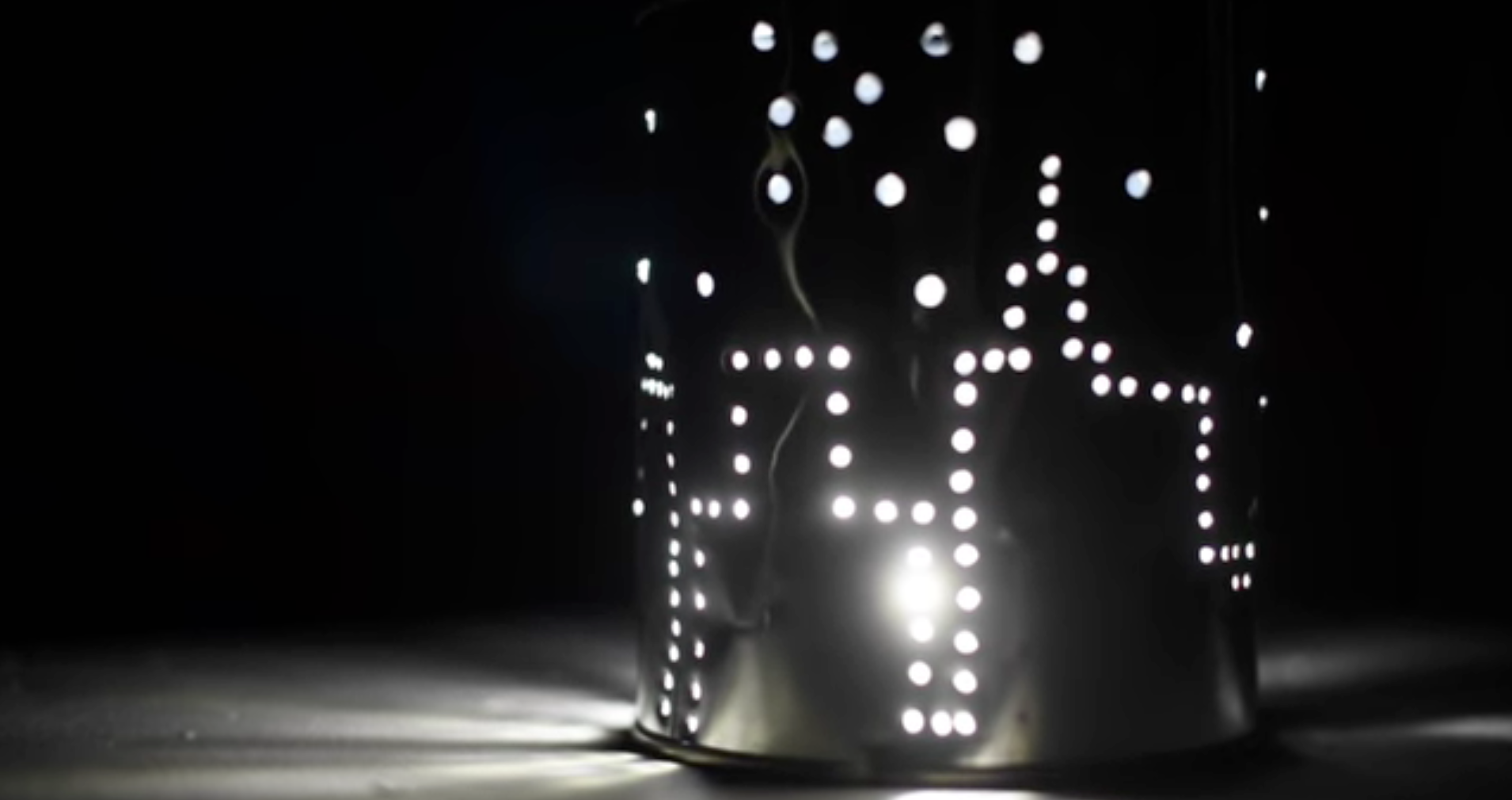 Cityscape Lampshade and Paint Can Light Art : 3 Steps (with Pictures ...