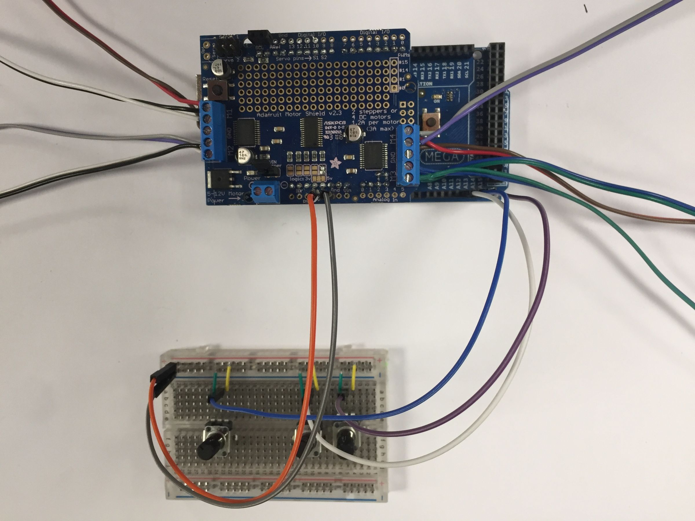 Using More Than 4 Motors - Stacking Multiple Motorshields : 3 Steps ...
