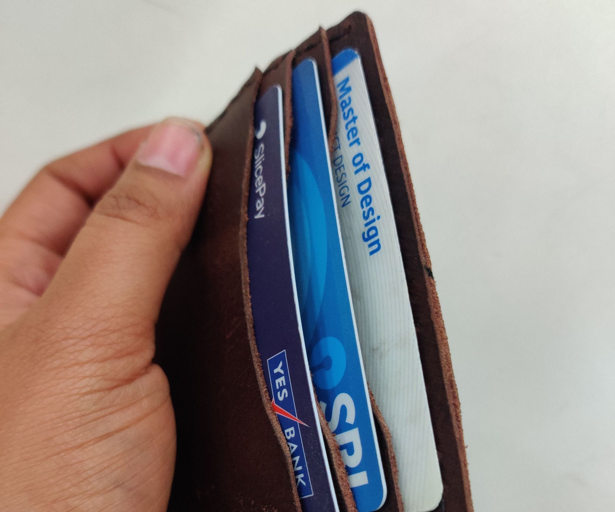 Let's Make a Leather Card Holder! : 10 Steps - Instructables