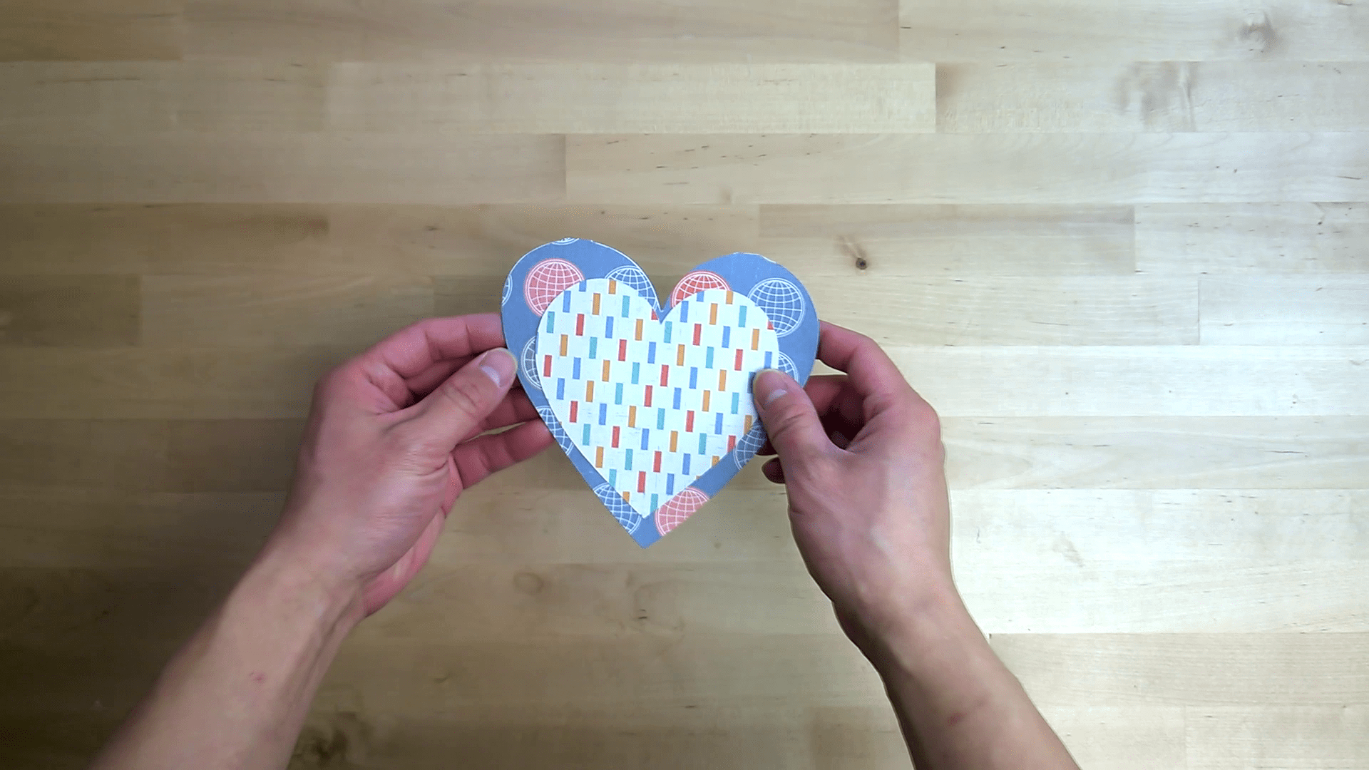 Heart Greeting Flip Card : 4 Steps - Instructables