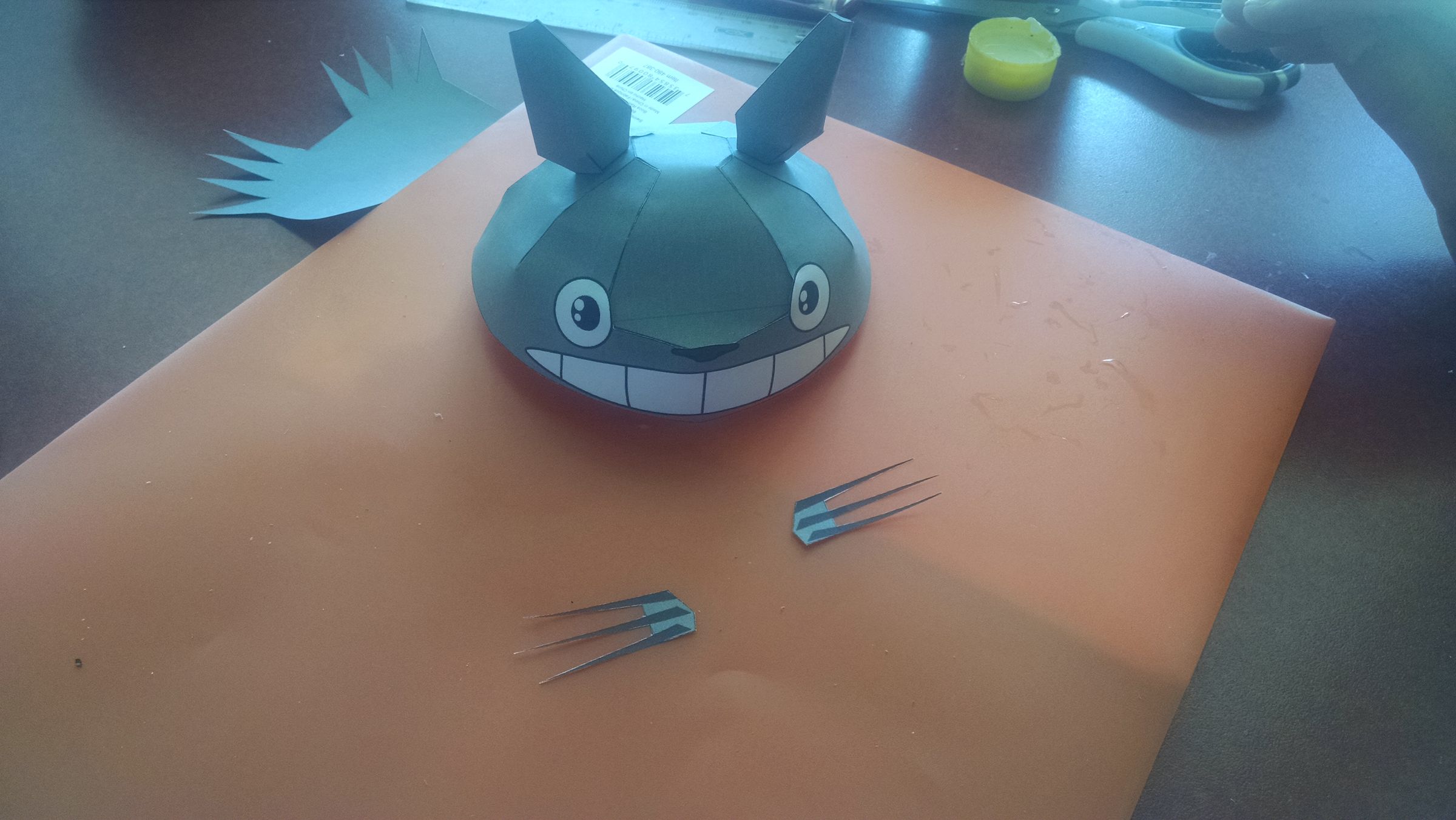 Totoro Papercraft : 13 Steps (with Pictures) - Instructables