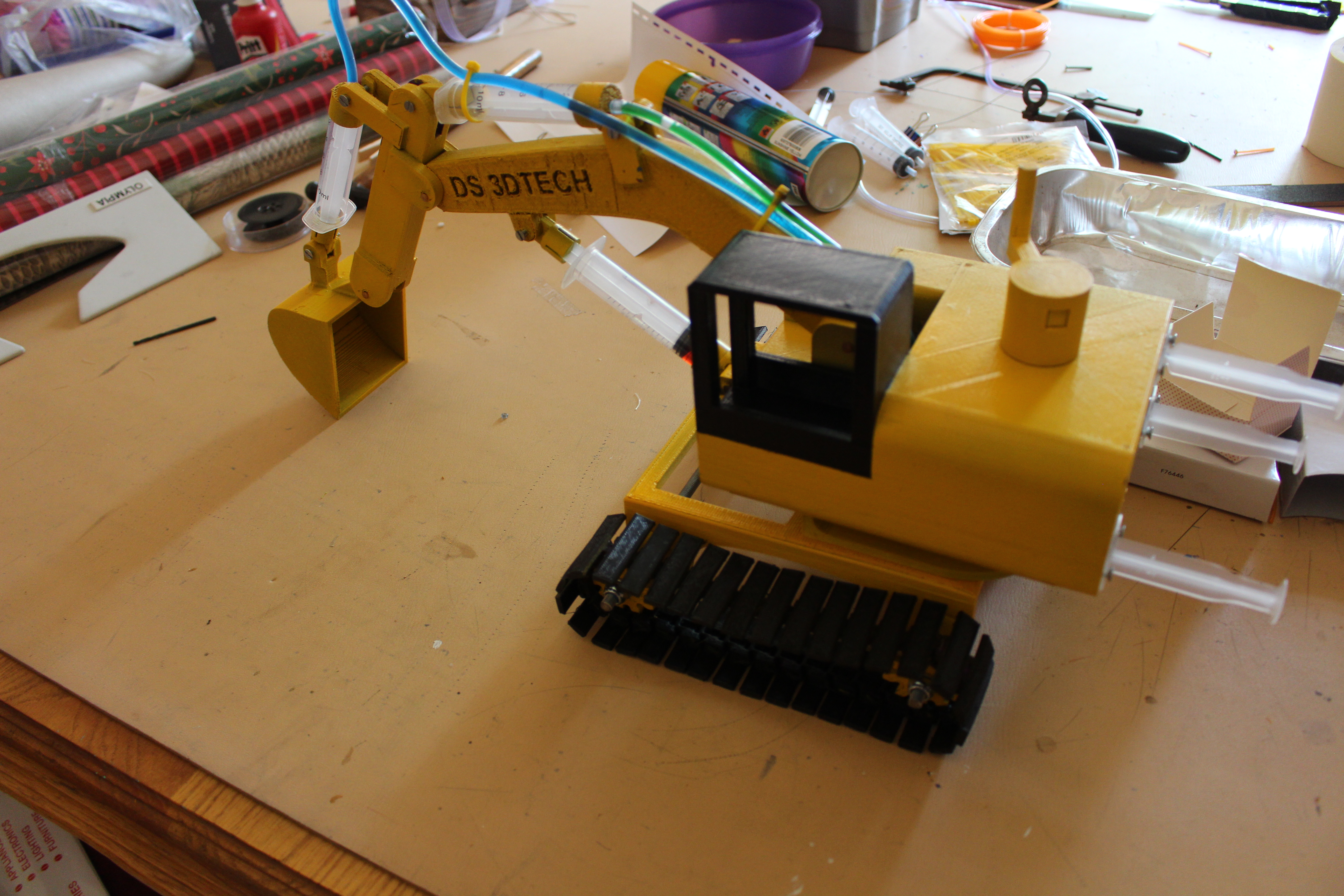 3D Printed Excavator : 15 Steps (with Pictures) - Instructables