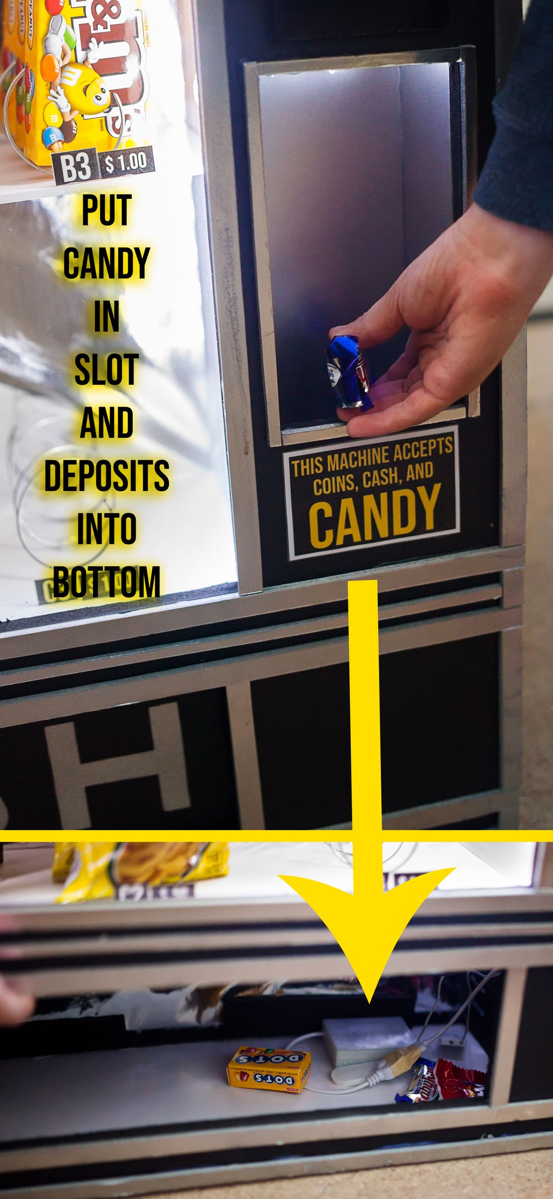 Vending Machine Costume With Working Lights : 7 Steps (with Pictures ...