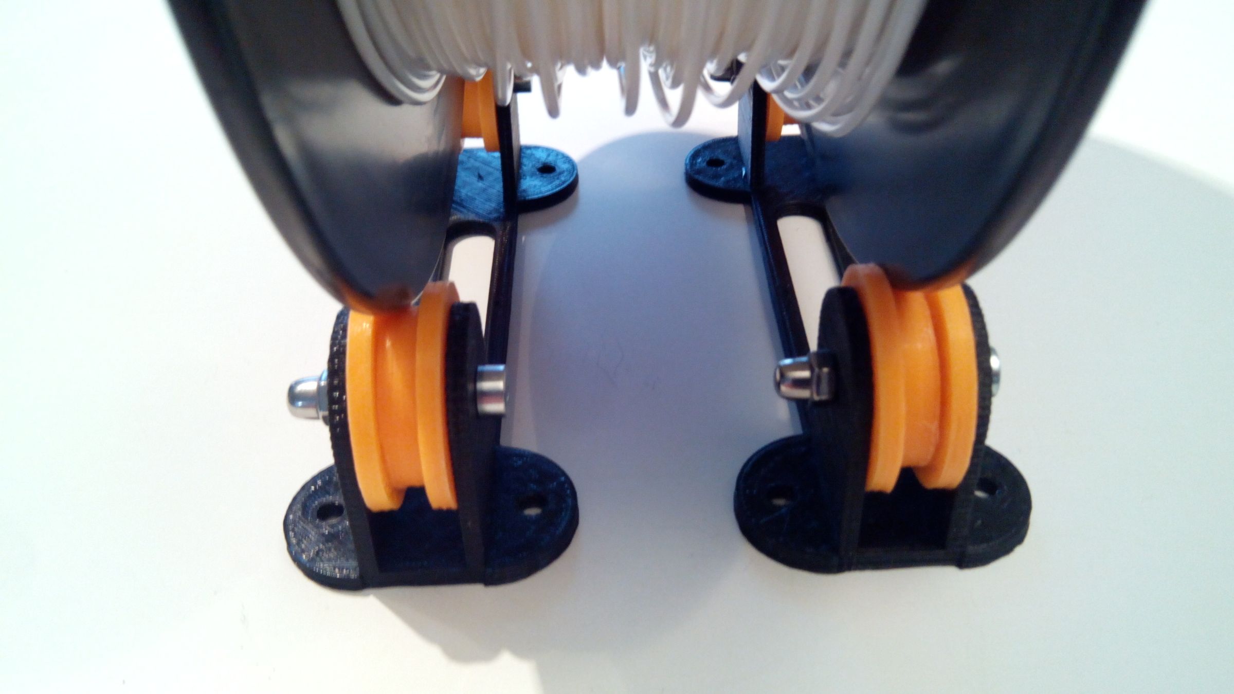 3D Printer Filament Spooler Support Assembly Guide : 3 Steps ...