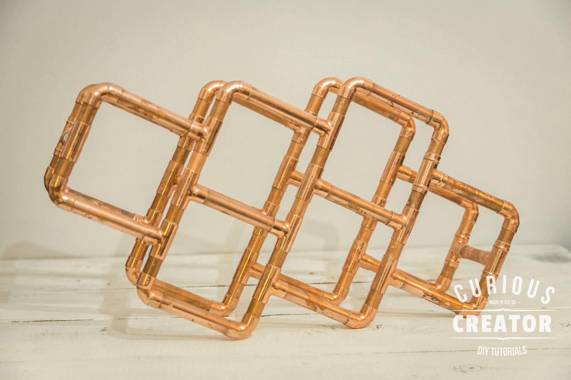 Copper Pipe Wine Rack : 5 Steps (with Pictures) - Instructables