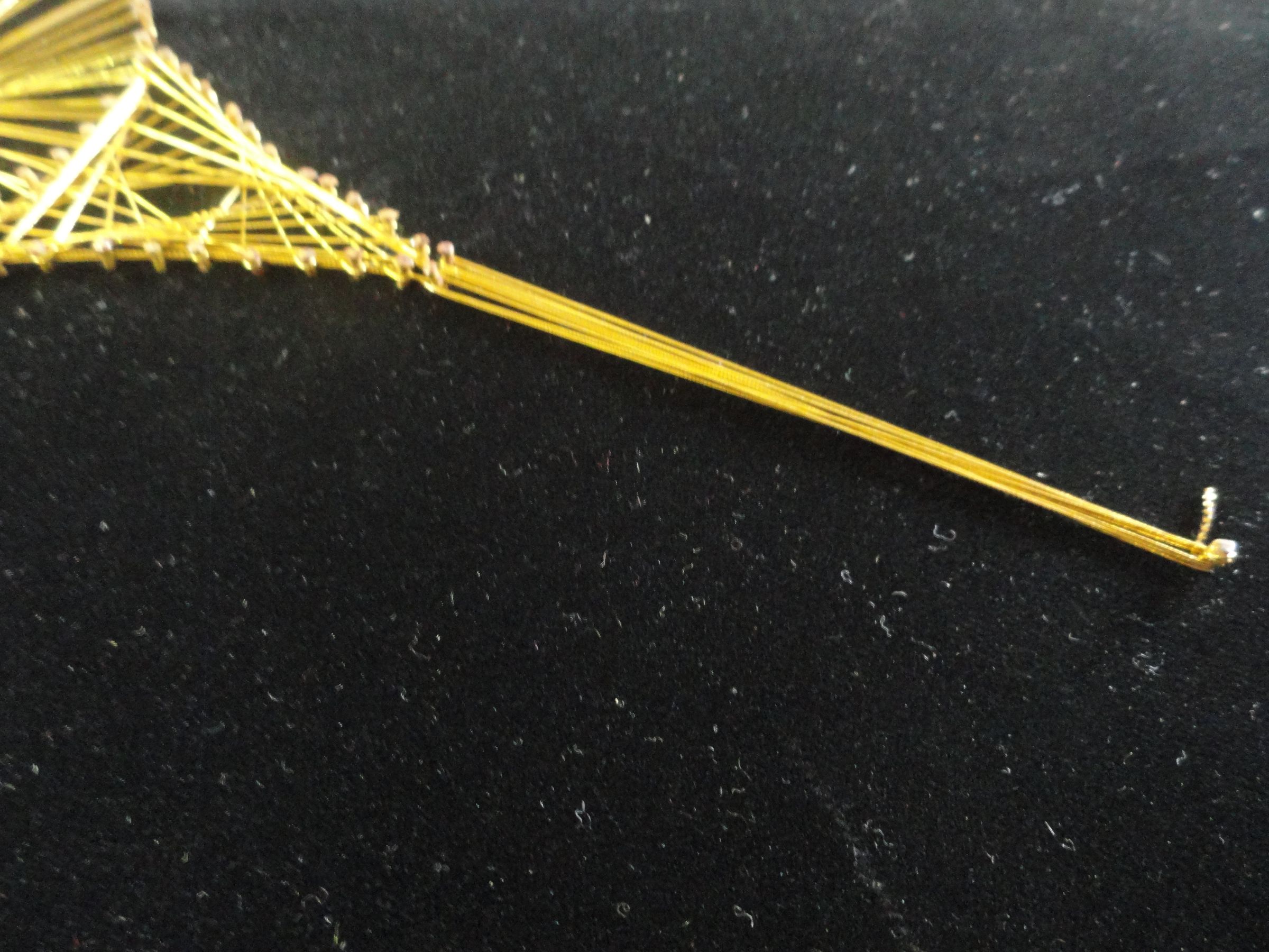 String Butterfly ( String - Nail Art ) : 9 Steps (with Pictures ...