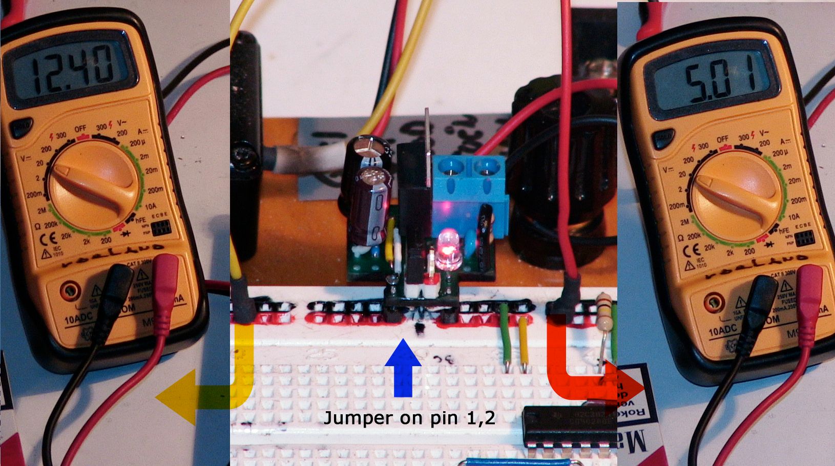 Tiny Breadboard 5v PSU (with Two Output Modes) : 5 Steps - Instructables