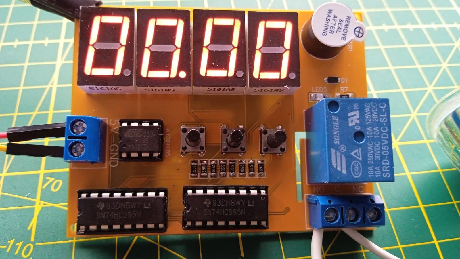 TIMER WITH THE ATTINY85 : 10 Steps - Instructables