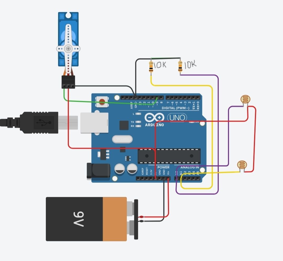 How to Make Solar Tracker Using Arduino and Servo Motor : 4 Steps ...