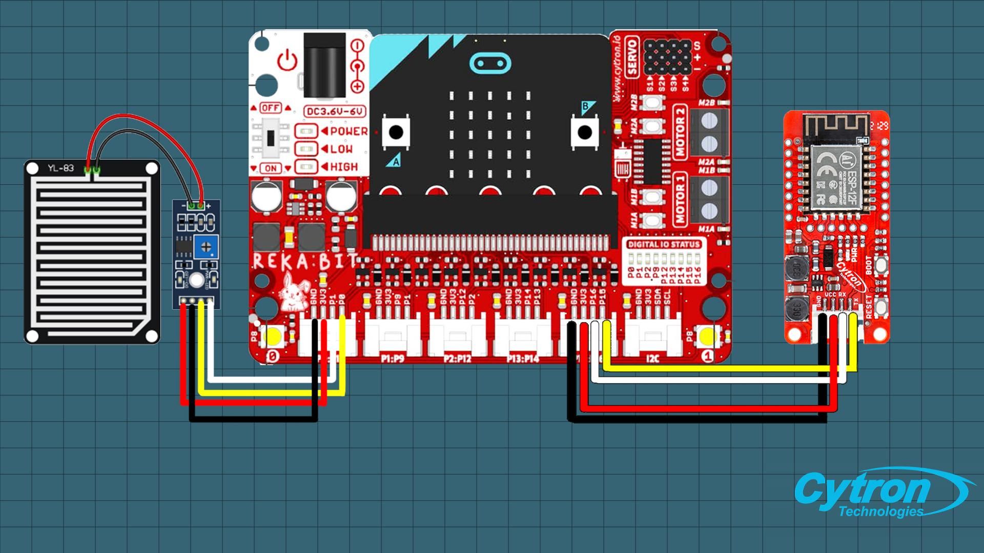 IoT Push Notification Using Rain Sensor With MicroBit : 4 Steps ...