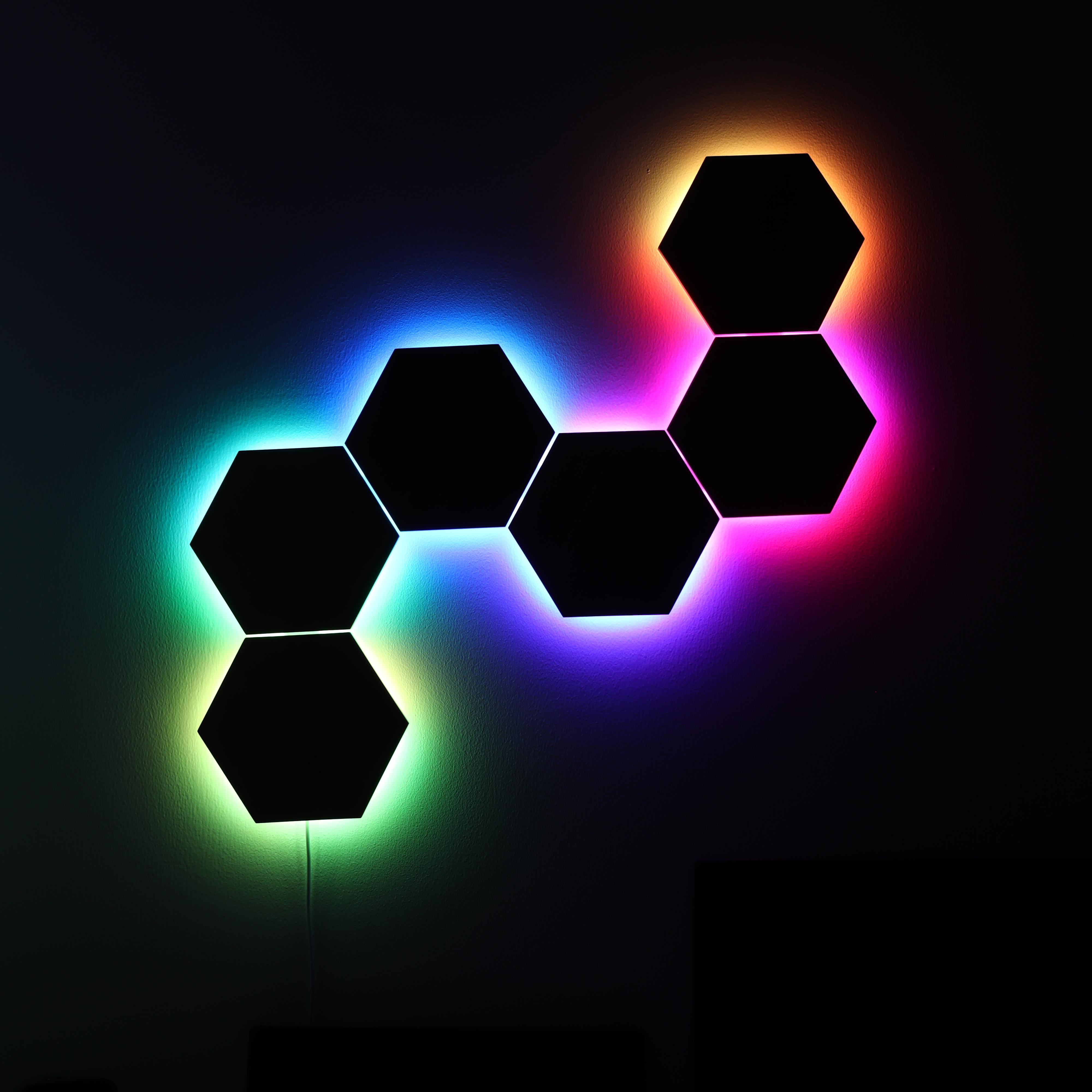 DIY Wooden Nanoleaf Light Panels : 12 Steps (with Pictures) - Instructables