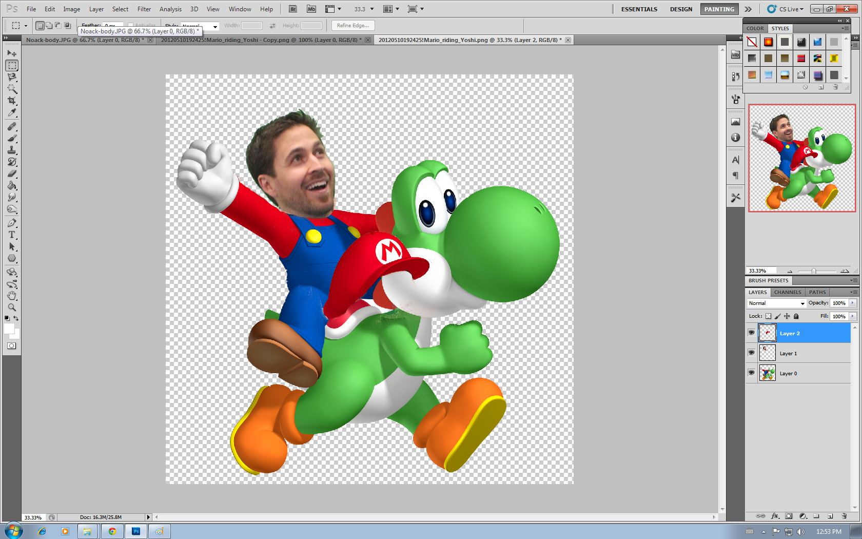 Make Yourself Mario Using Photoshop : 6 Steps - Instructables