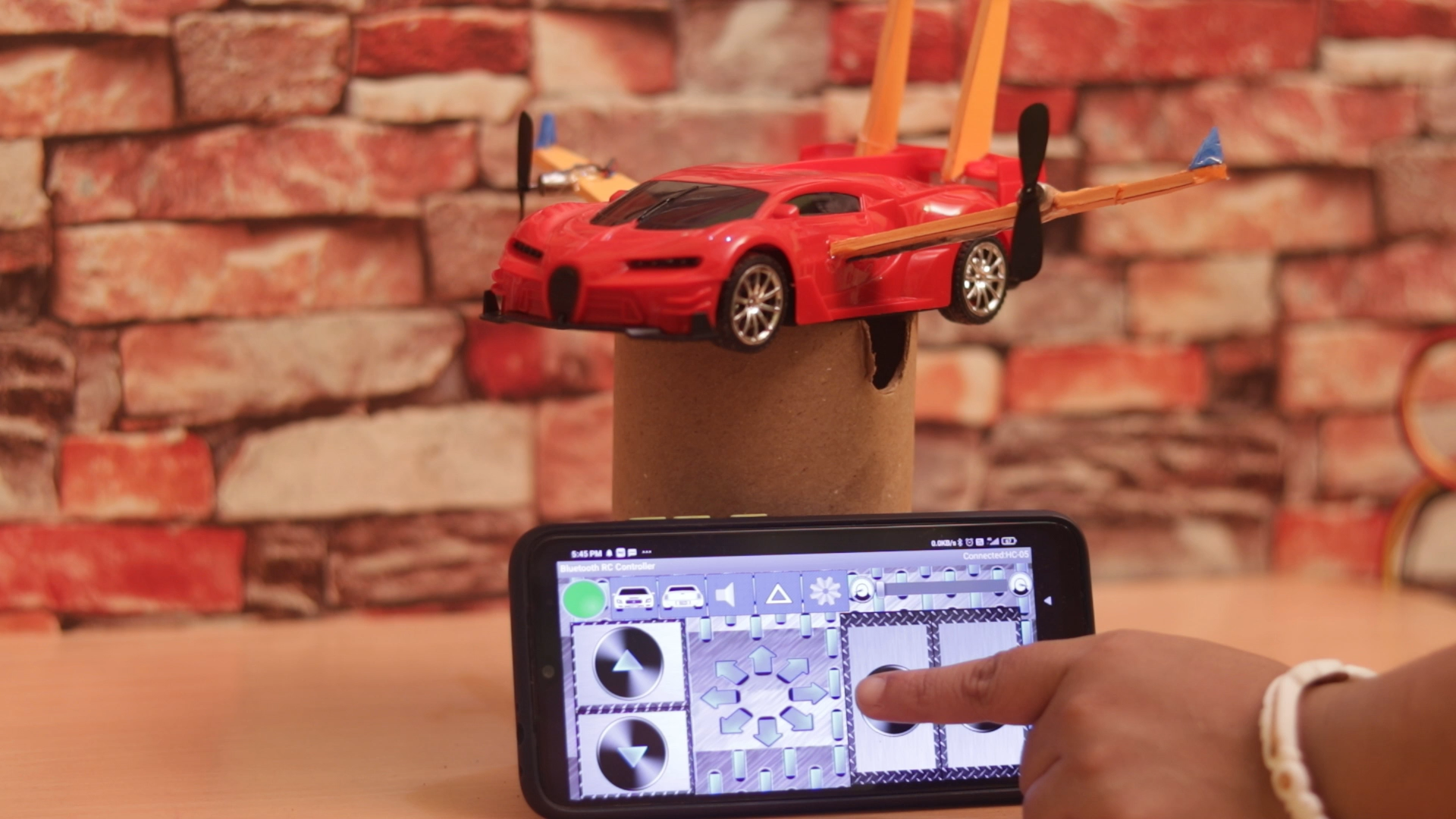 ARDUINO BLUETOOTH CONTROLLED AEROPLANE ROBOT CAR : 4 Steps - Instructables